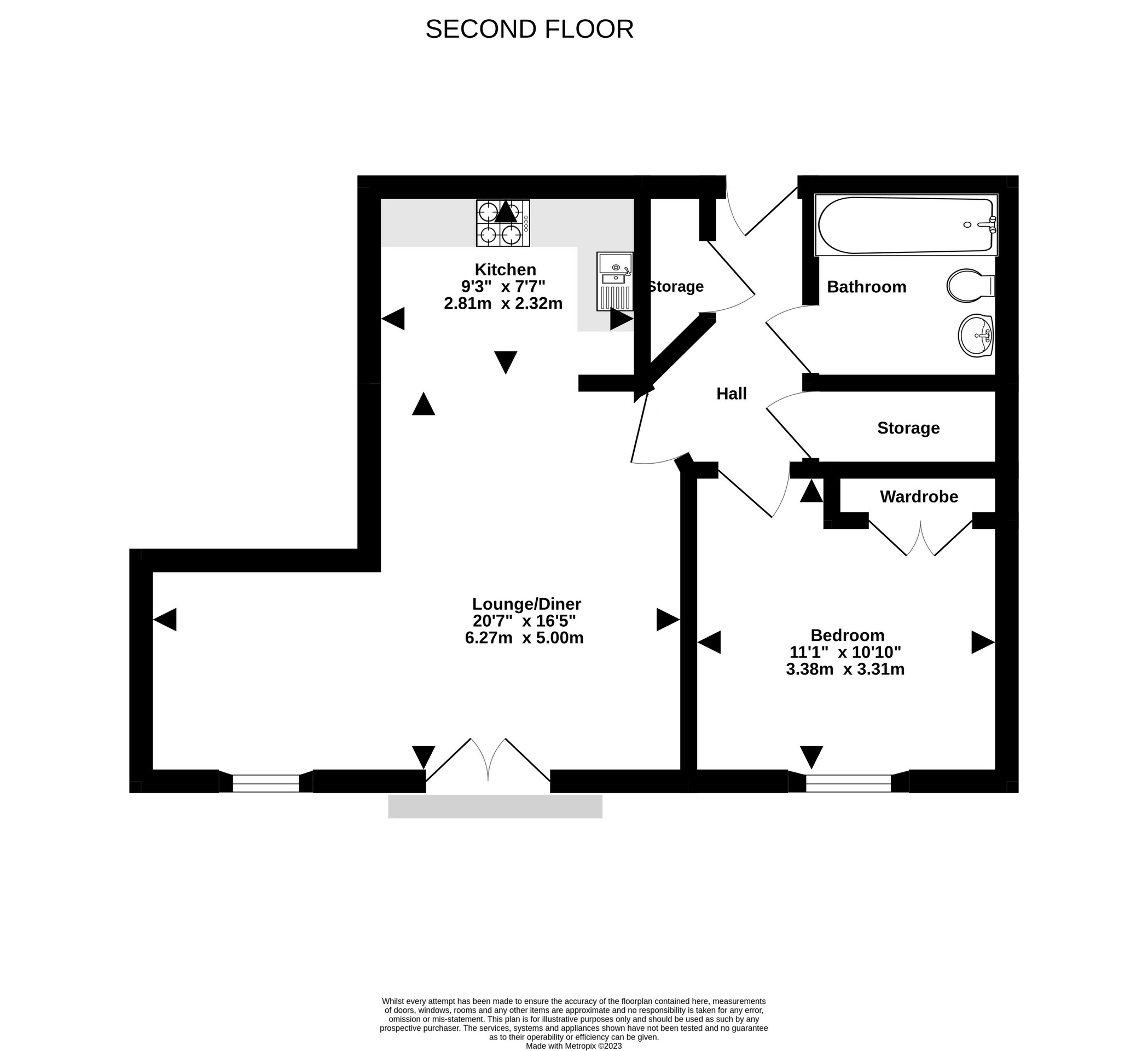 Squires Court, York Road, Bedminster, Bristol BS3, 1 bedroom flat for ...