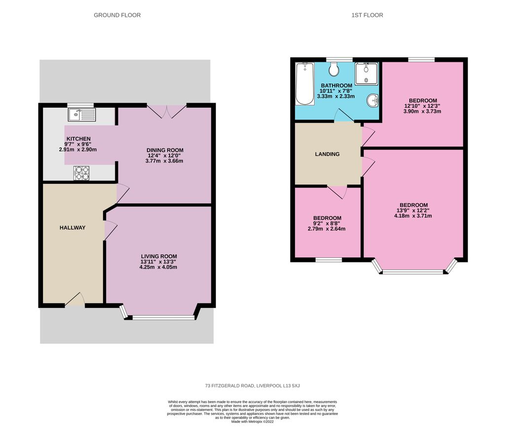 Fitzgerald Road, Old Swan, Liverpool L13, 3 bedroom terraced house to ...