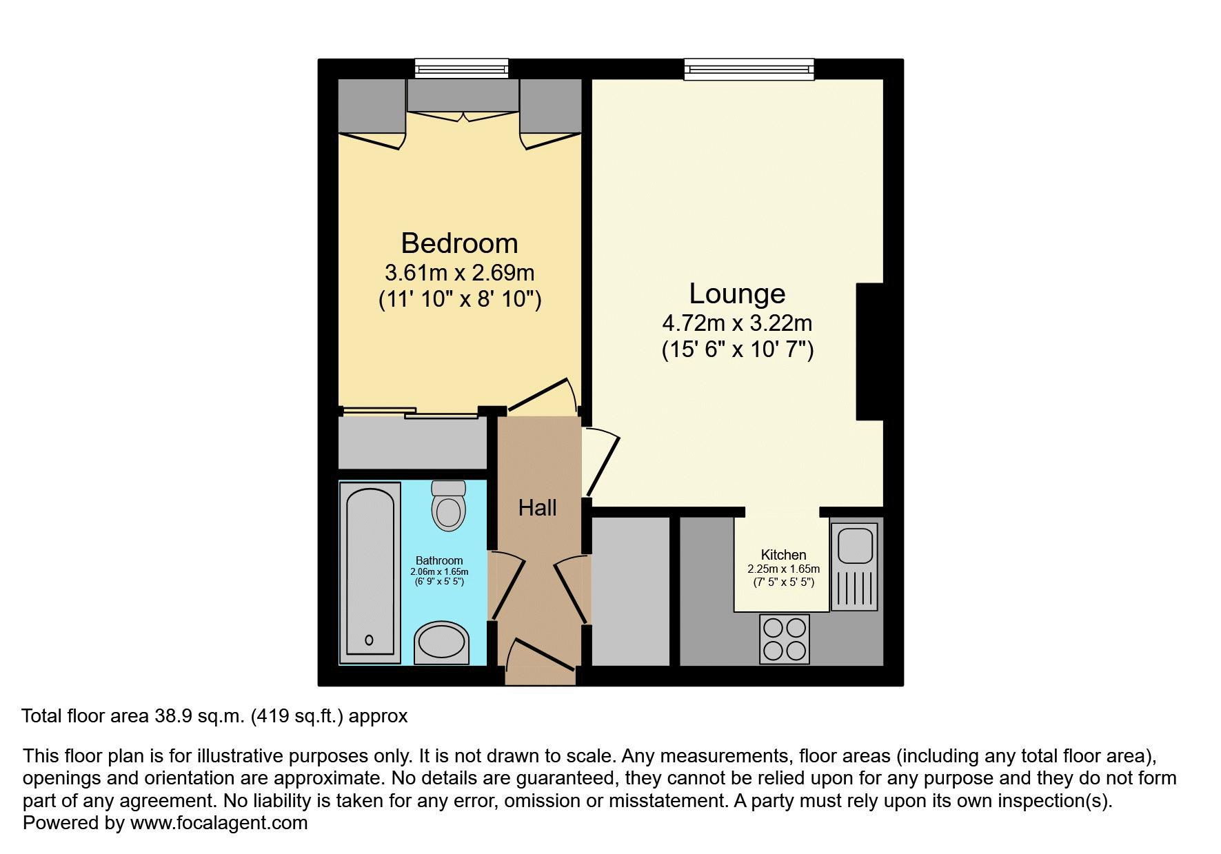 Swn Y Mor, Colwyn Bay LL29, 1 bedroom flat for sale - 65716385 ...