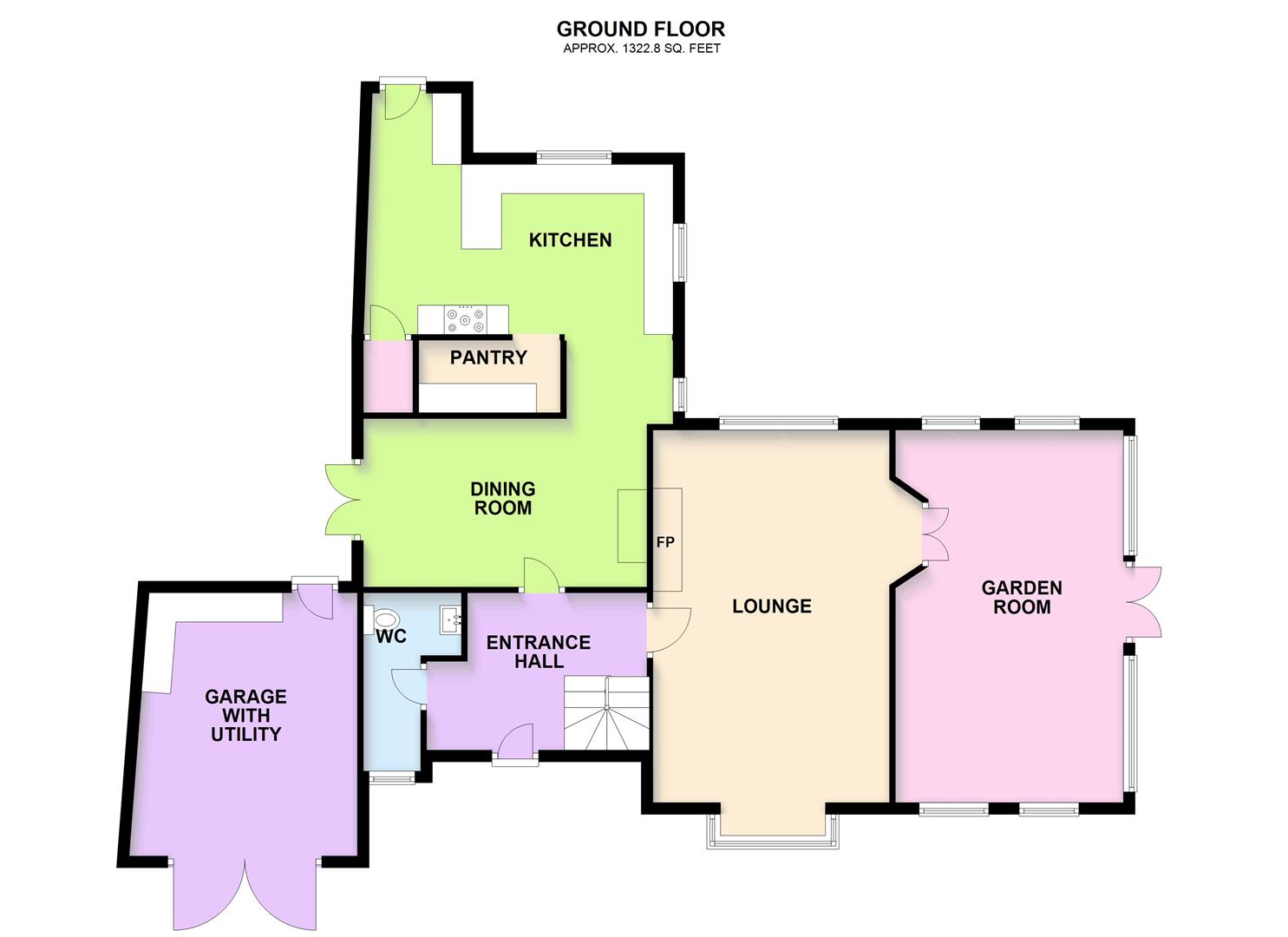 3 bed detached house for sale in Delph Lane, Daresbury, Warrington WA4 ...