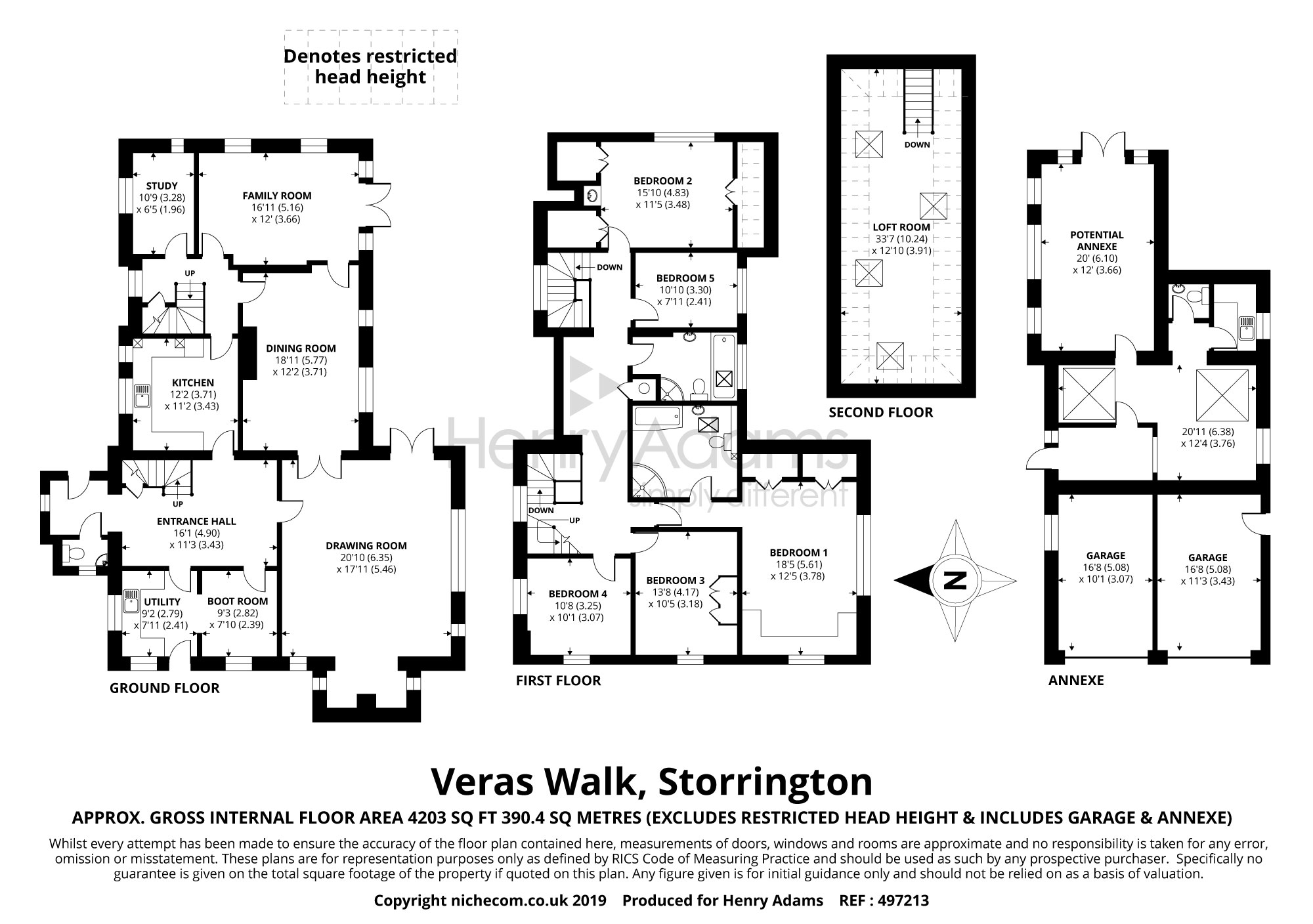 5 bed detached house for sale in Veras Walk, Storrington RH20 - Zoopla