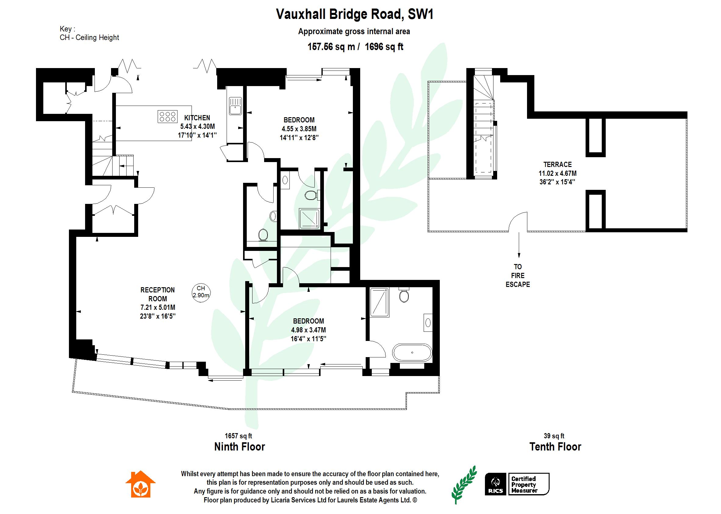 Vauxhall Bridge Road, London SW1V, 2 bedroom flat for sale - 63127701 ...