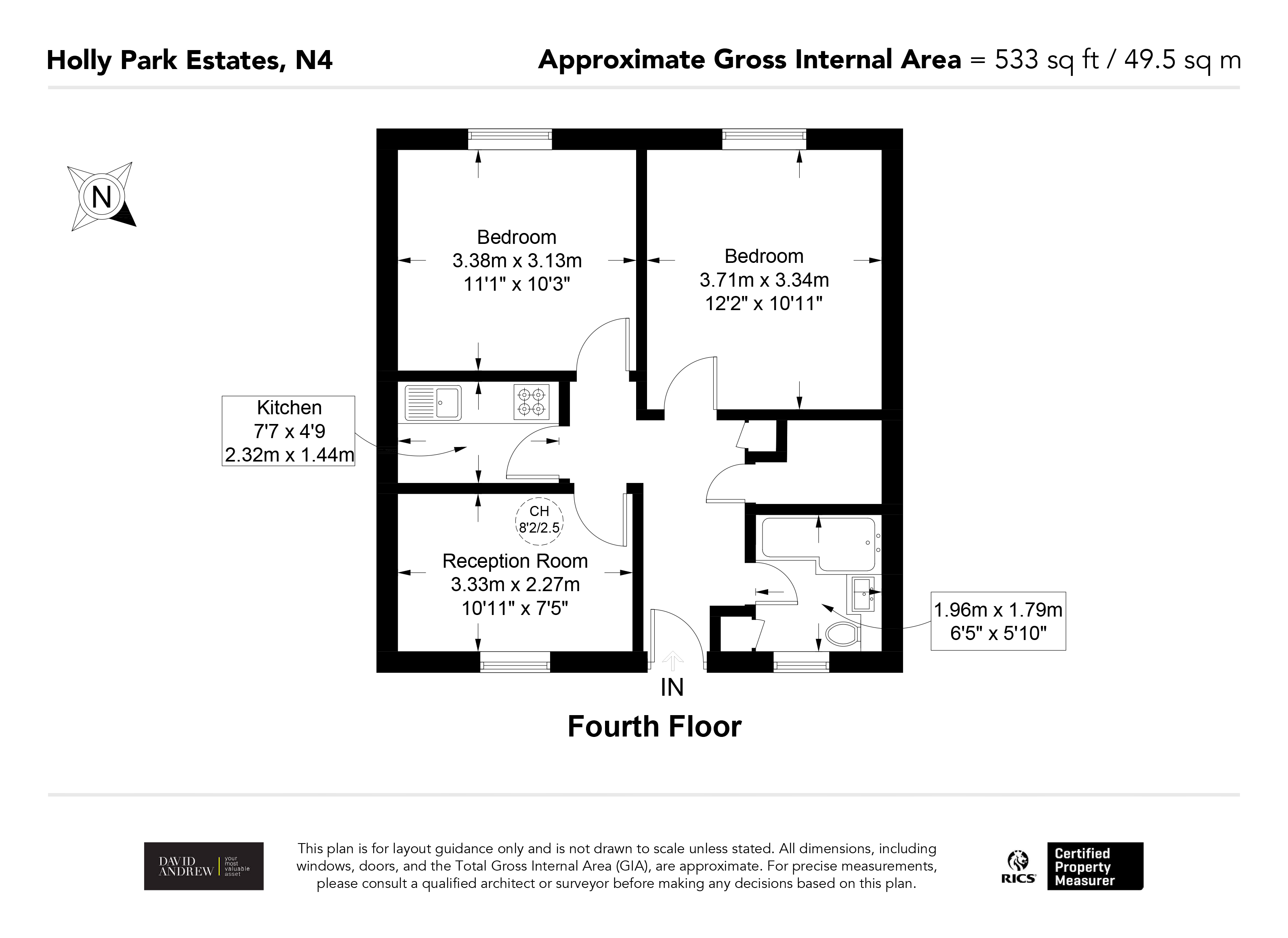 Holly Park Estate, London N4, 2 bedroom flat to rent - 65710771 ...