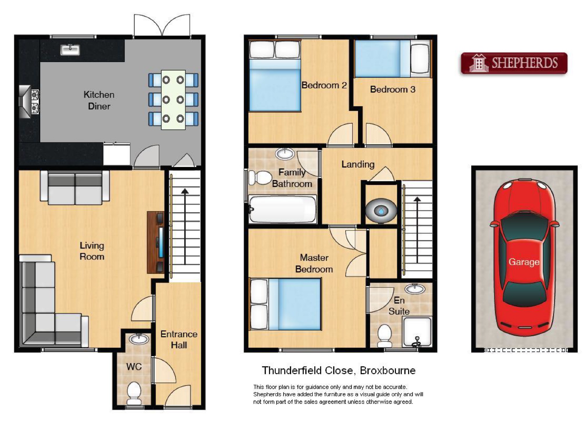 Free property report 1, Thunderfield Close, Broxbourne, EN10 7FB - Chimnie