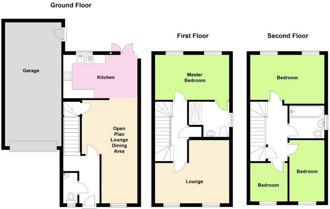 4 bed end terrace house for sale in Hafner Green, Weston-Super-Mare ...