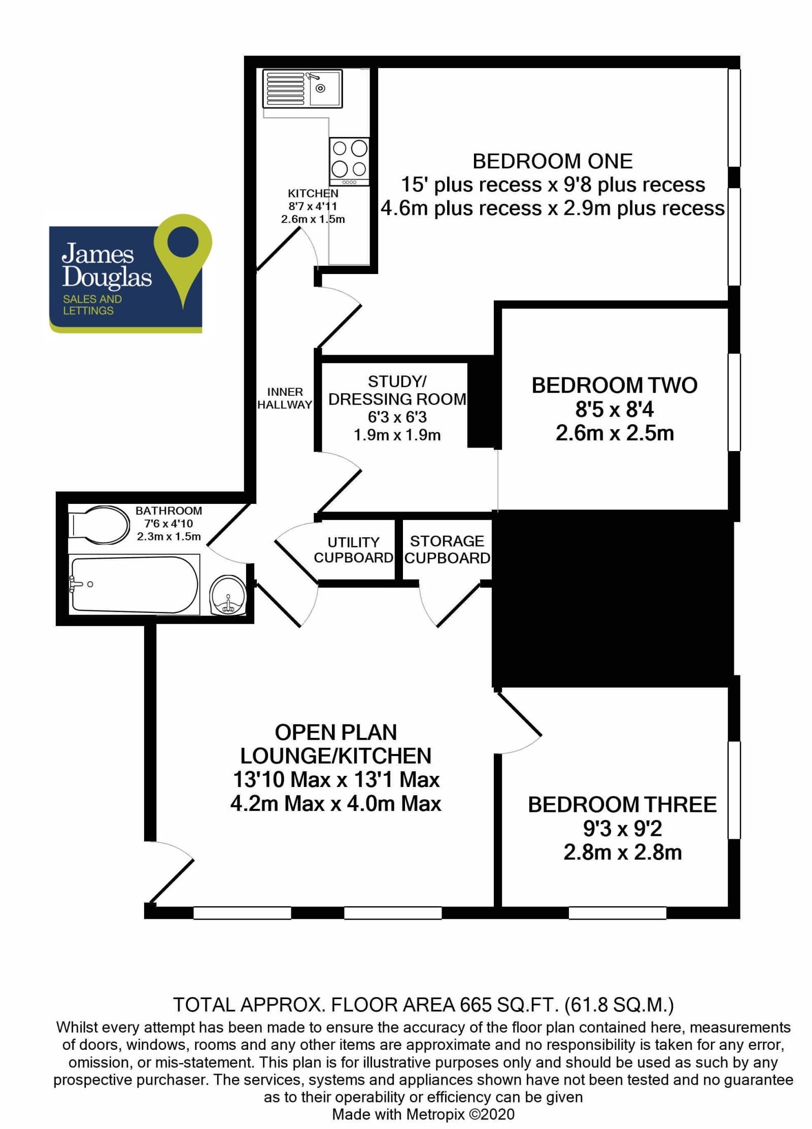 Russell Court, Roath, Cardiff CF24, 3 bedroom flat for sale - 55202180 ...