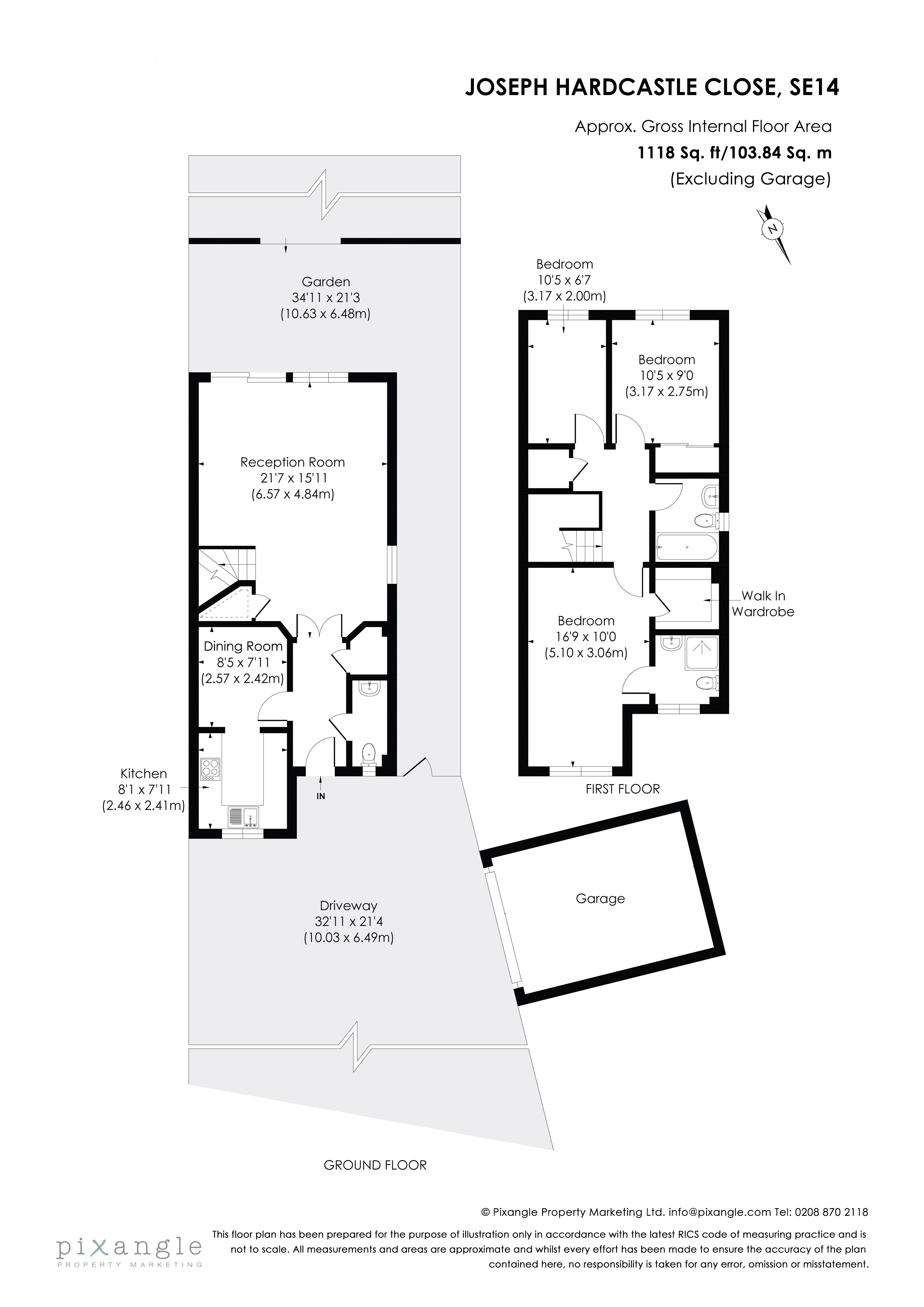Joseph Hardcastle Close, London SE14, 3 bedroom semi-detached house to ...