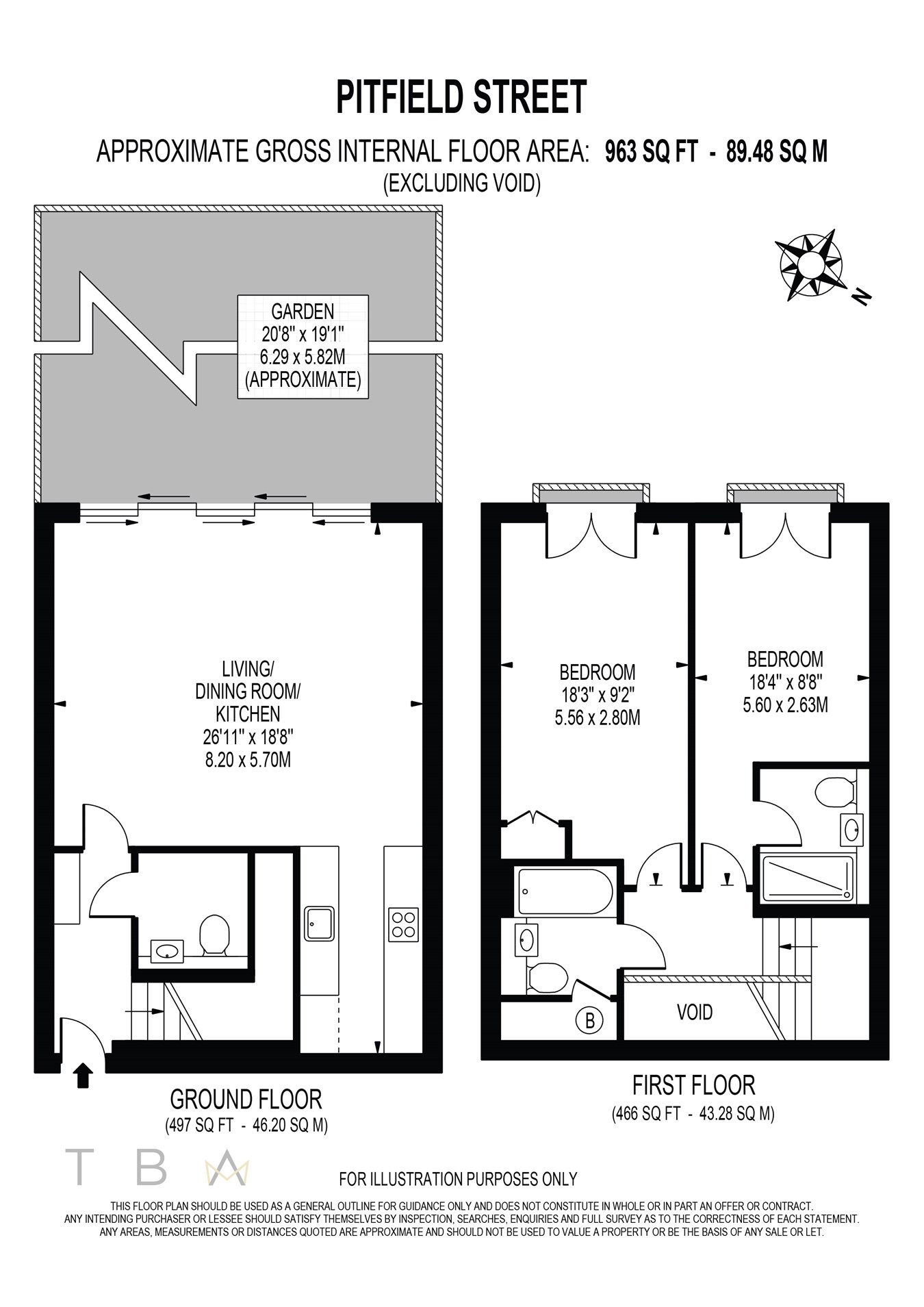 Pitfield Street, London N1, 2 bedroom flat to rent - 60346691 ...