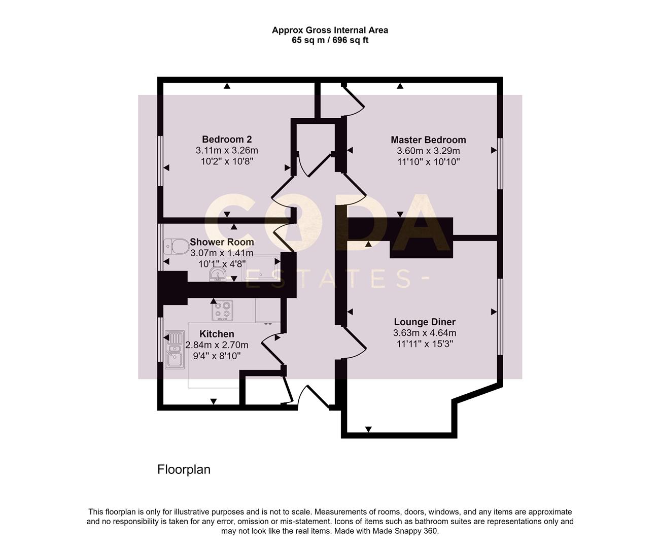 Croftfoot Road, Glasgow, Glasgow G45, 2 bedroom flat for sale ...