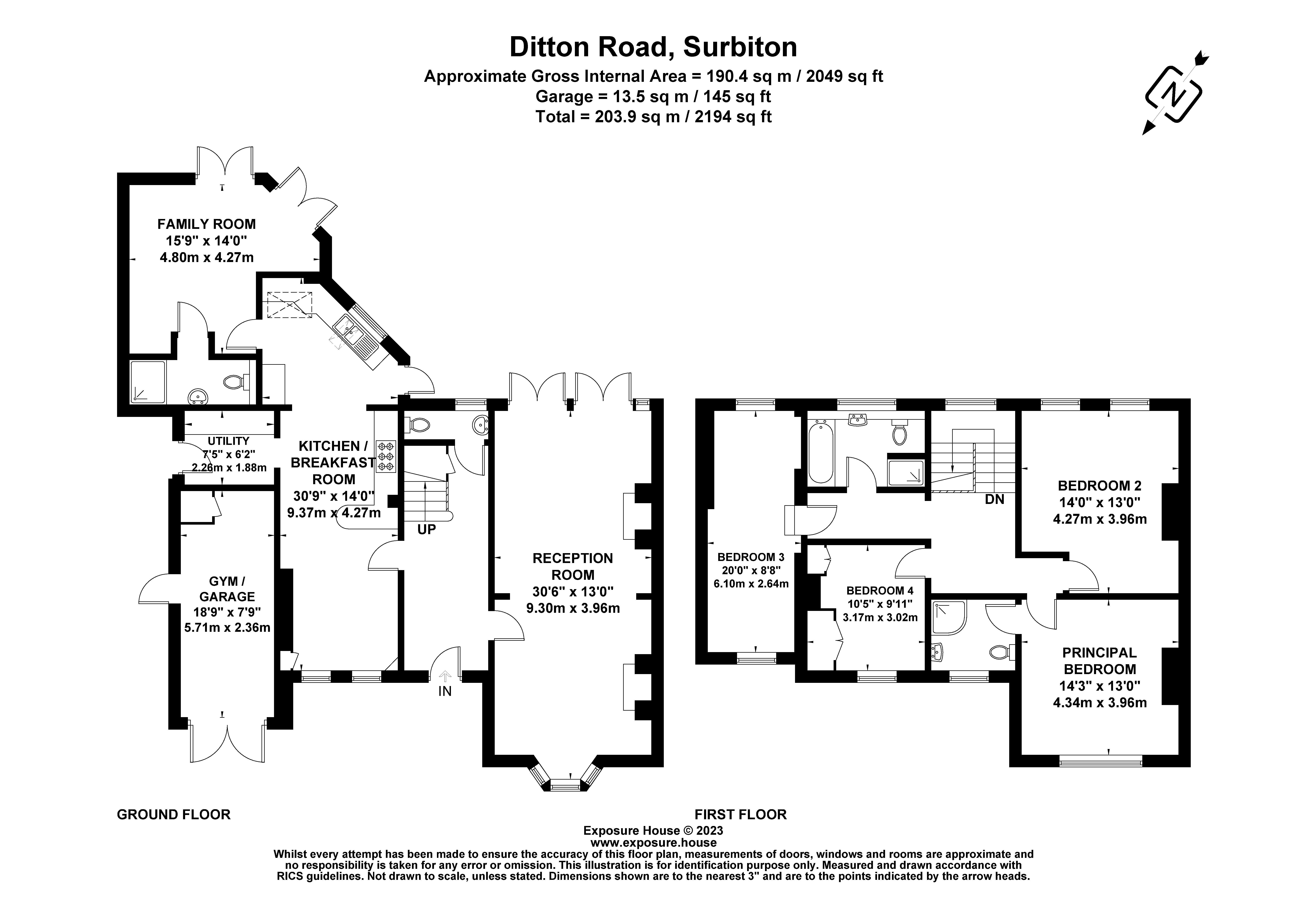 Ditton Road, Surbiton, Surrey KT6, 4 bedroom detached house for sale ...