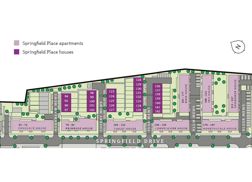 "Pear Mews" at Springfield Drive, London SW17, 3 bedroom terraced house ...