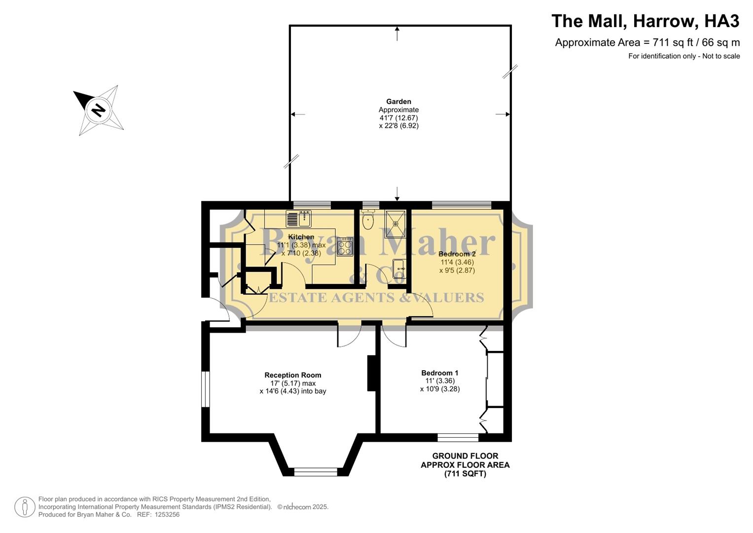 The Mall, Harrow HA3, 2 bedroom maisonette for sale - 69533757 ...