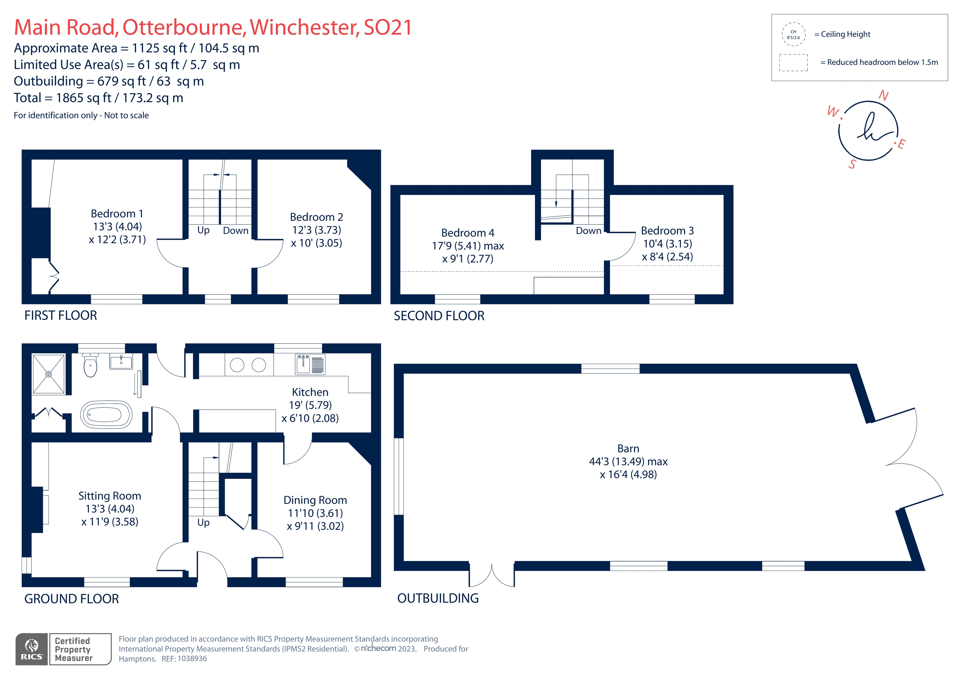 Main Road, Winchester SO21, 4 bedroom detached house for sale ...