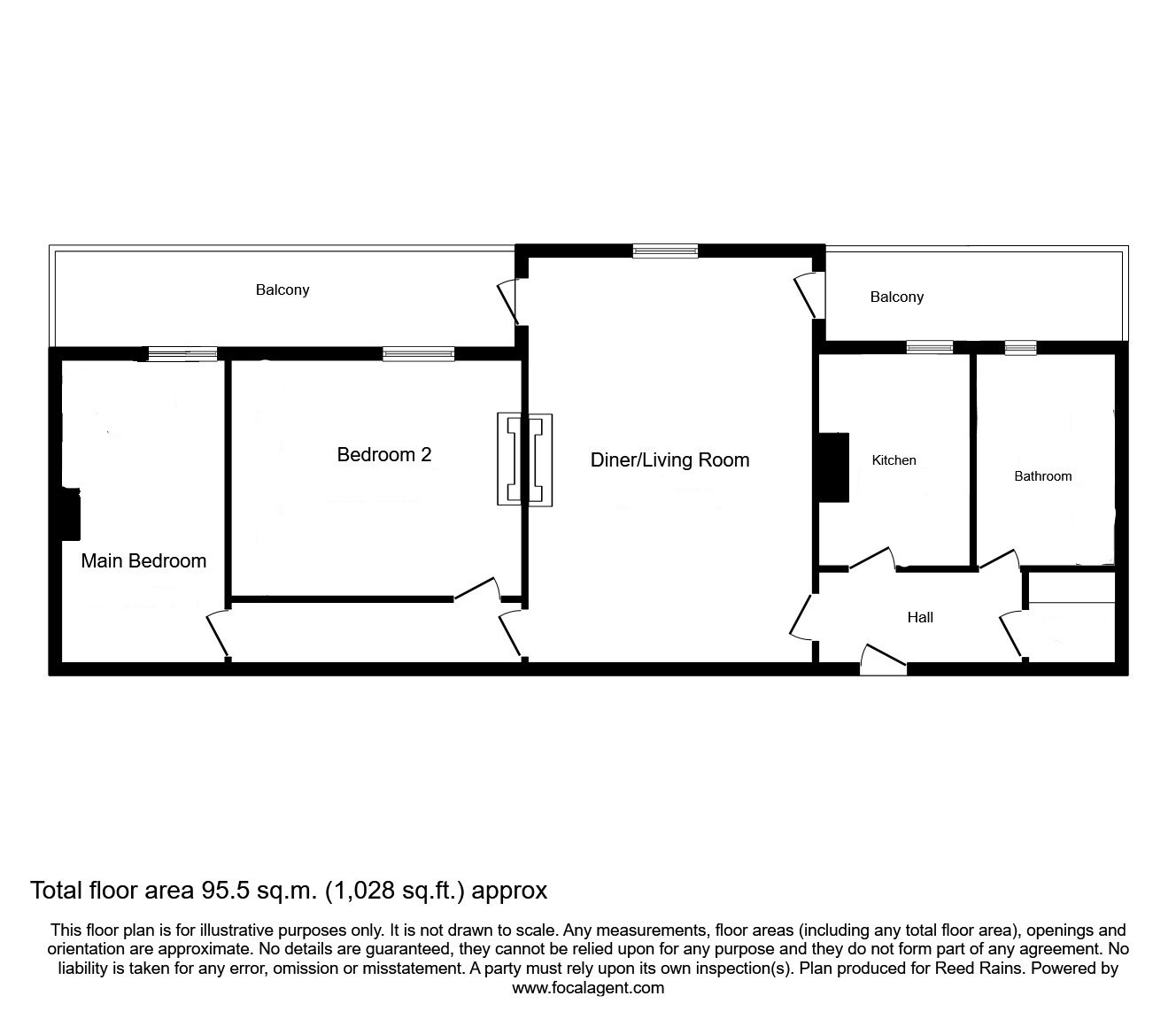 Argyle Road, Whitby, North Yorkshire YO21, 2 bedroom flat for sale ...