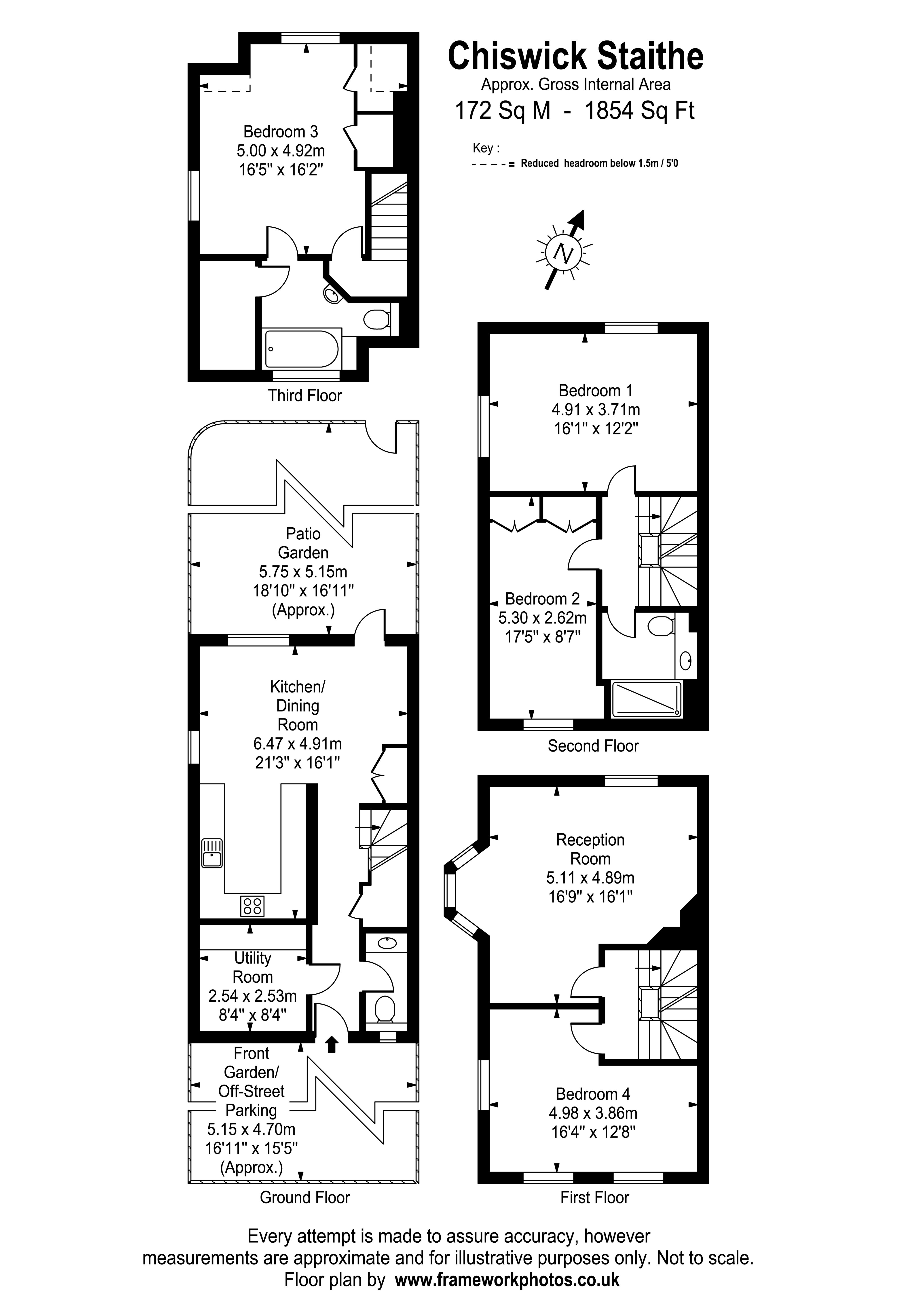 Chiswick Staithe, Hartington Road, London W4, 4 bedroom end terrace ...