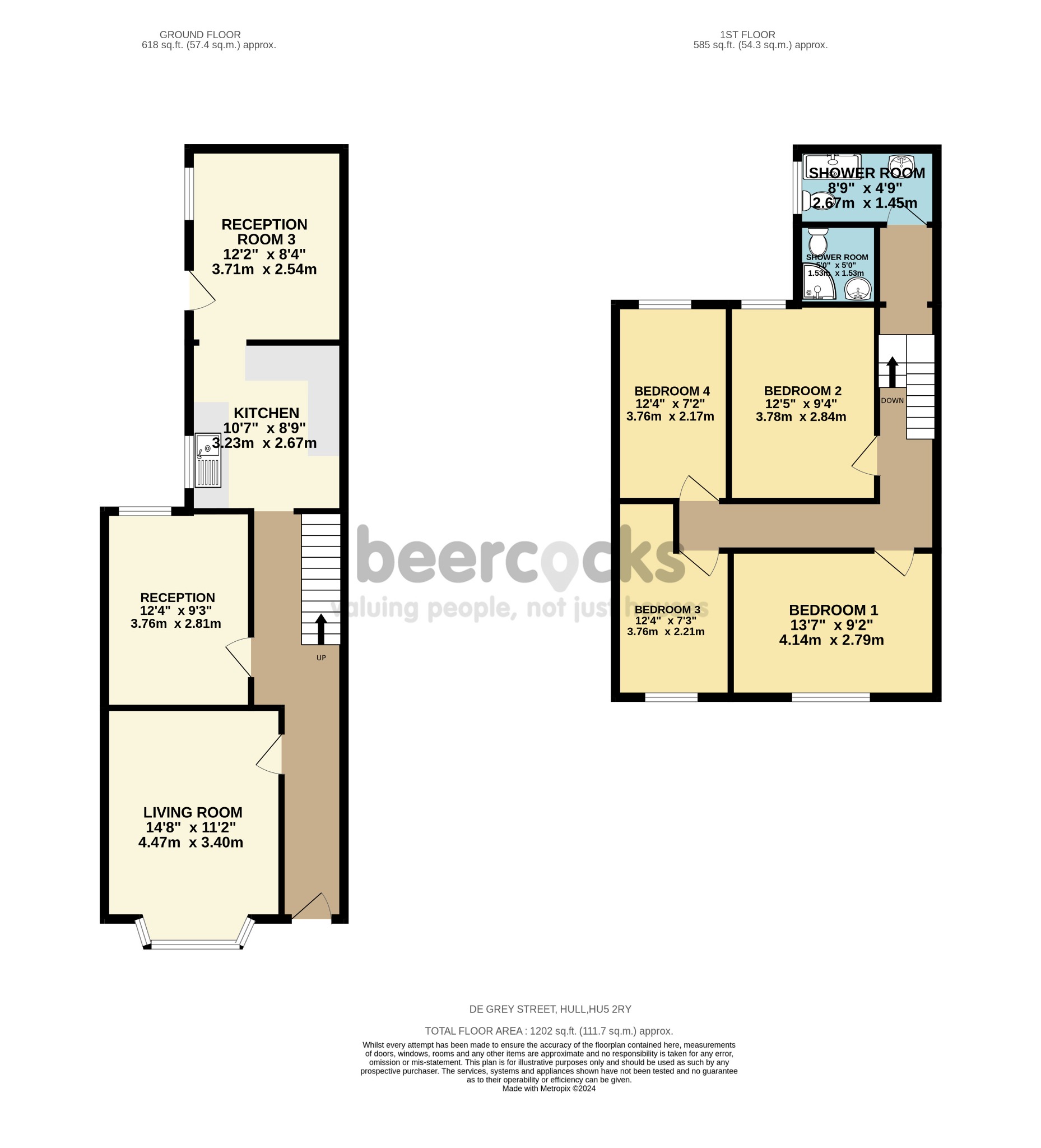 De Grey Street, Hull HU5, 4 bedroom terraced house for sale - 68678243 ...