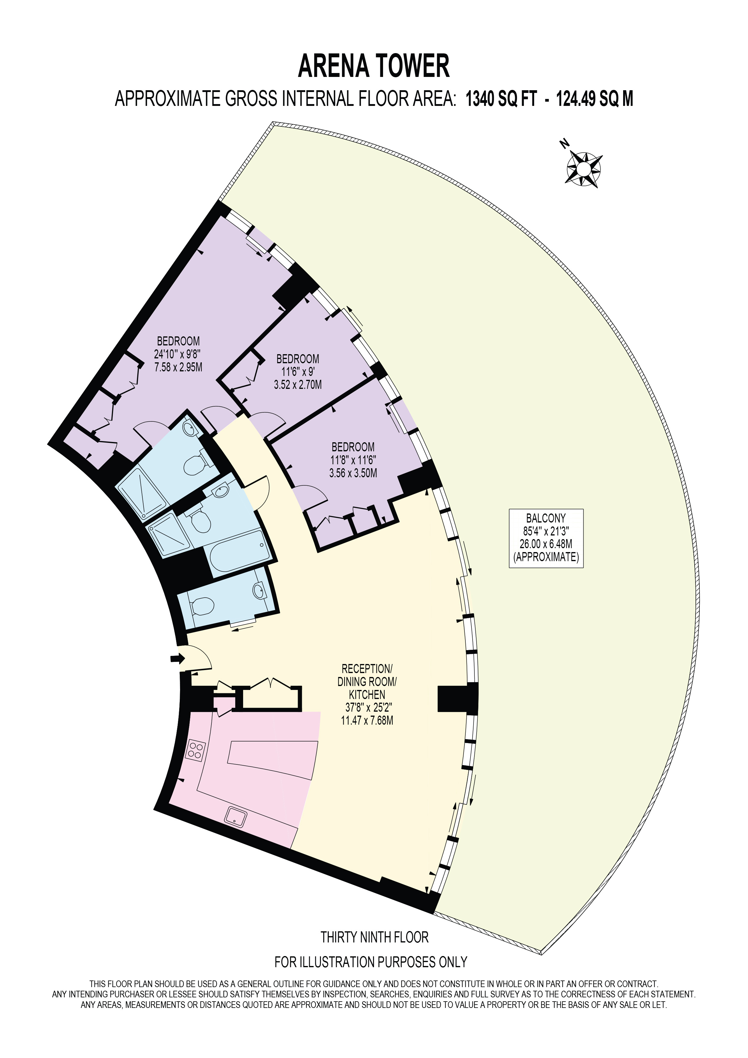 Crossharbour Plaza, London E14, 3 bedroom flat for sale - 63577579 ...