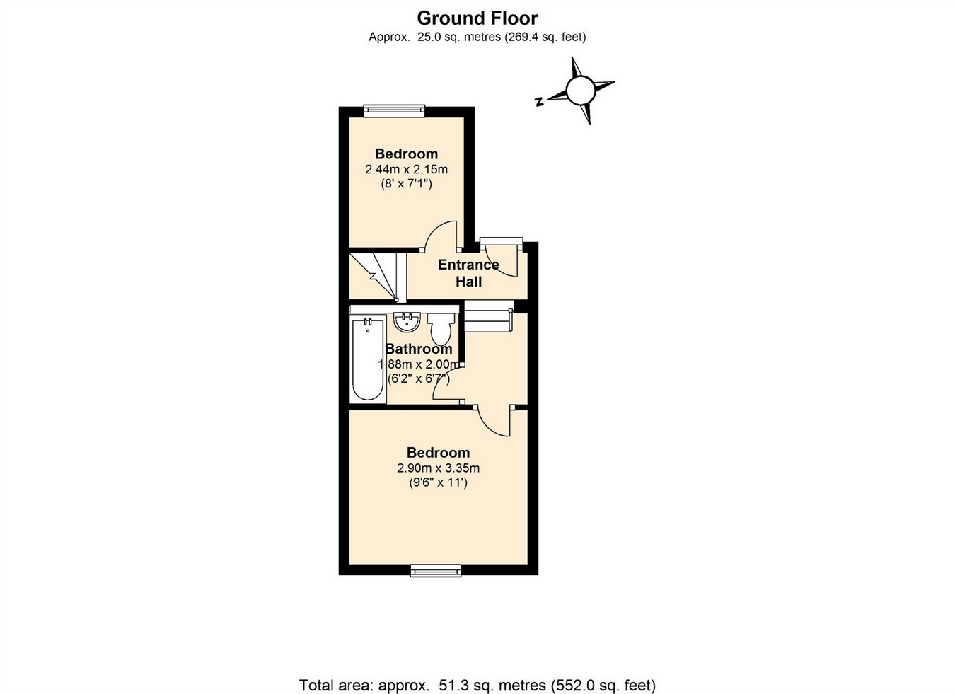 2 bed terraced house for sale in Walkers Retreat, Tithe Barn Mews ...