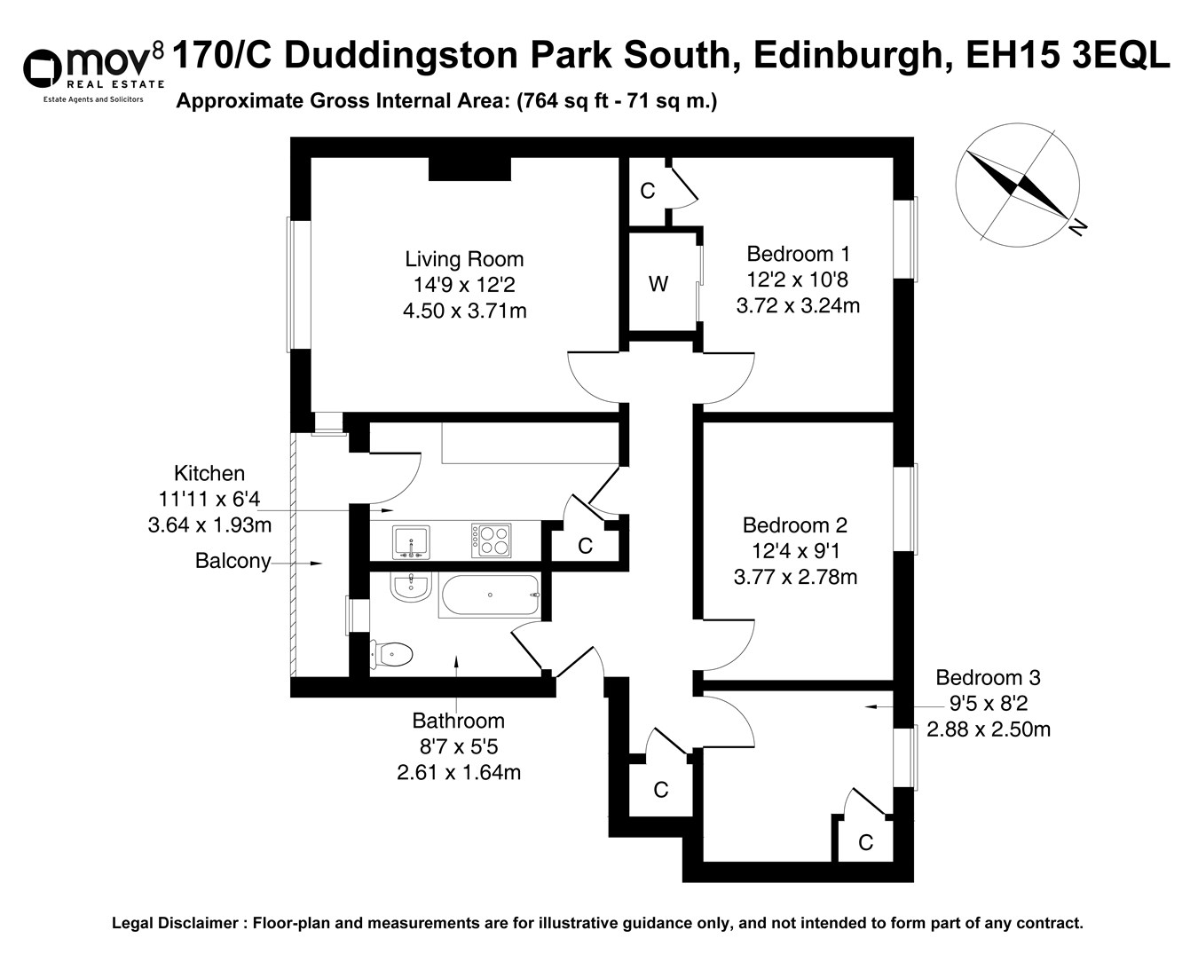 Duddingston Park South, Edinburgh EH15, 3 bedroom flat for sale ...