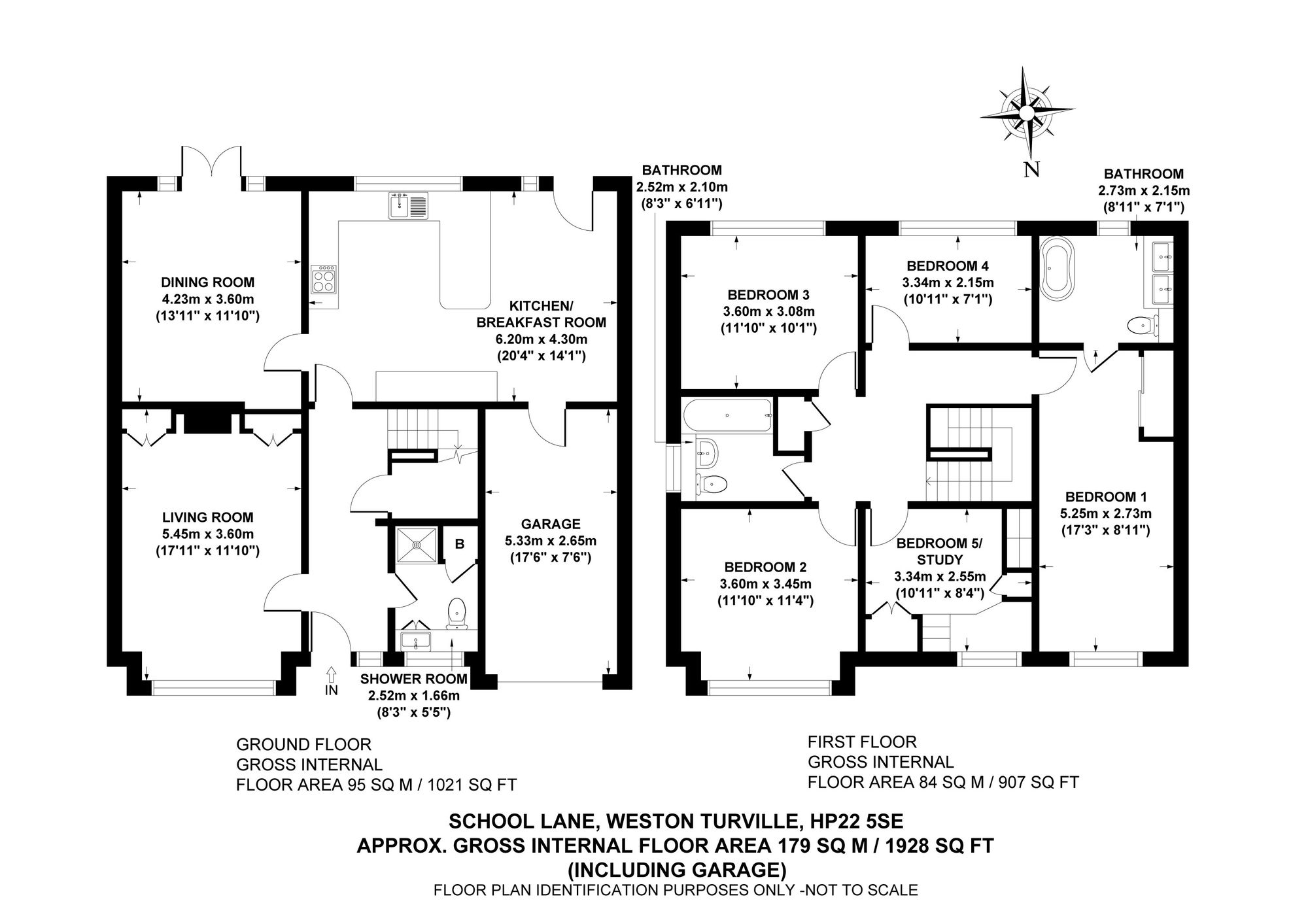 School Lane, Weston Turville HP22, 5 bedroom detached house for sale ...