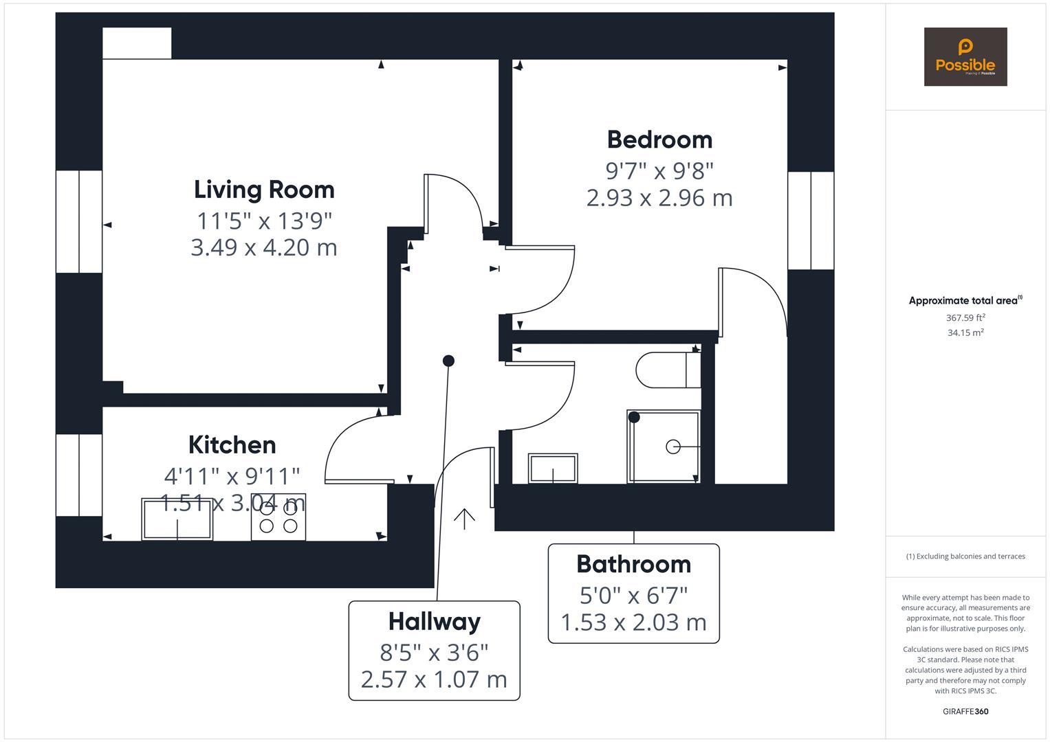 1 Martin Mews, High Street, Errol PH2, 1 bedroom flat for sale ...