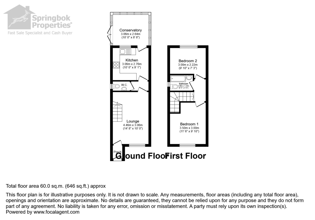 Priory Lane, Scunthorpe, South Humberside DN17, 2 bedroom semi-detached ...