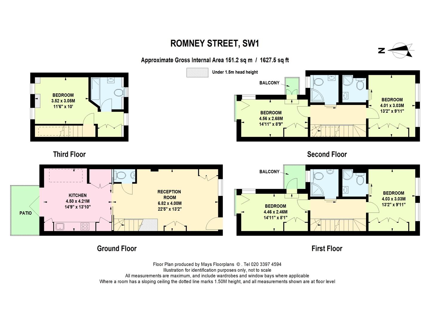 Romney Street, London SW1P, 5 bedroom town house for sale - 55376772 ...