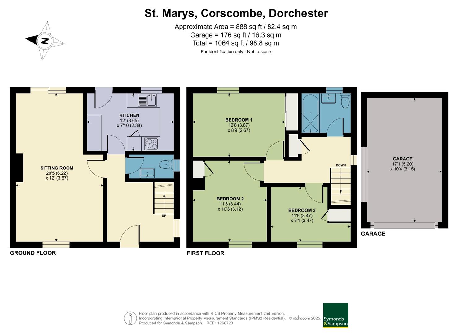 Corscombe, Dorchester, Dorset DT2, 3 bedroom terraced house for sale ...