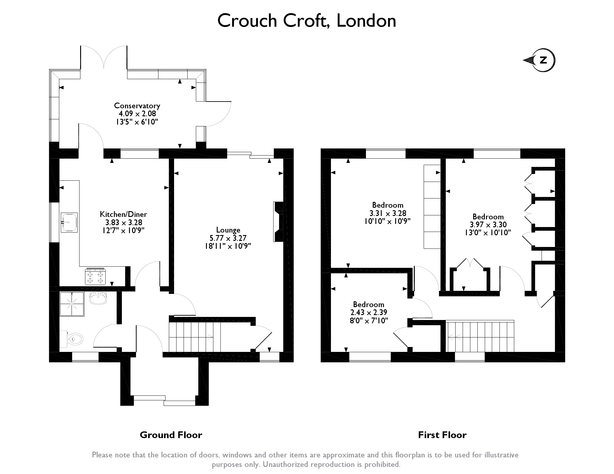 Free property report 75, Crouch Croft, London, SE9 3HZ - Chimnie