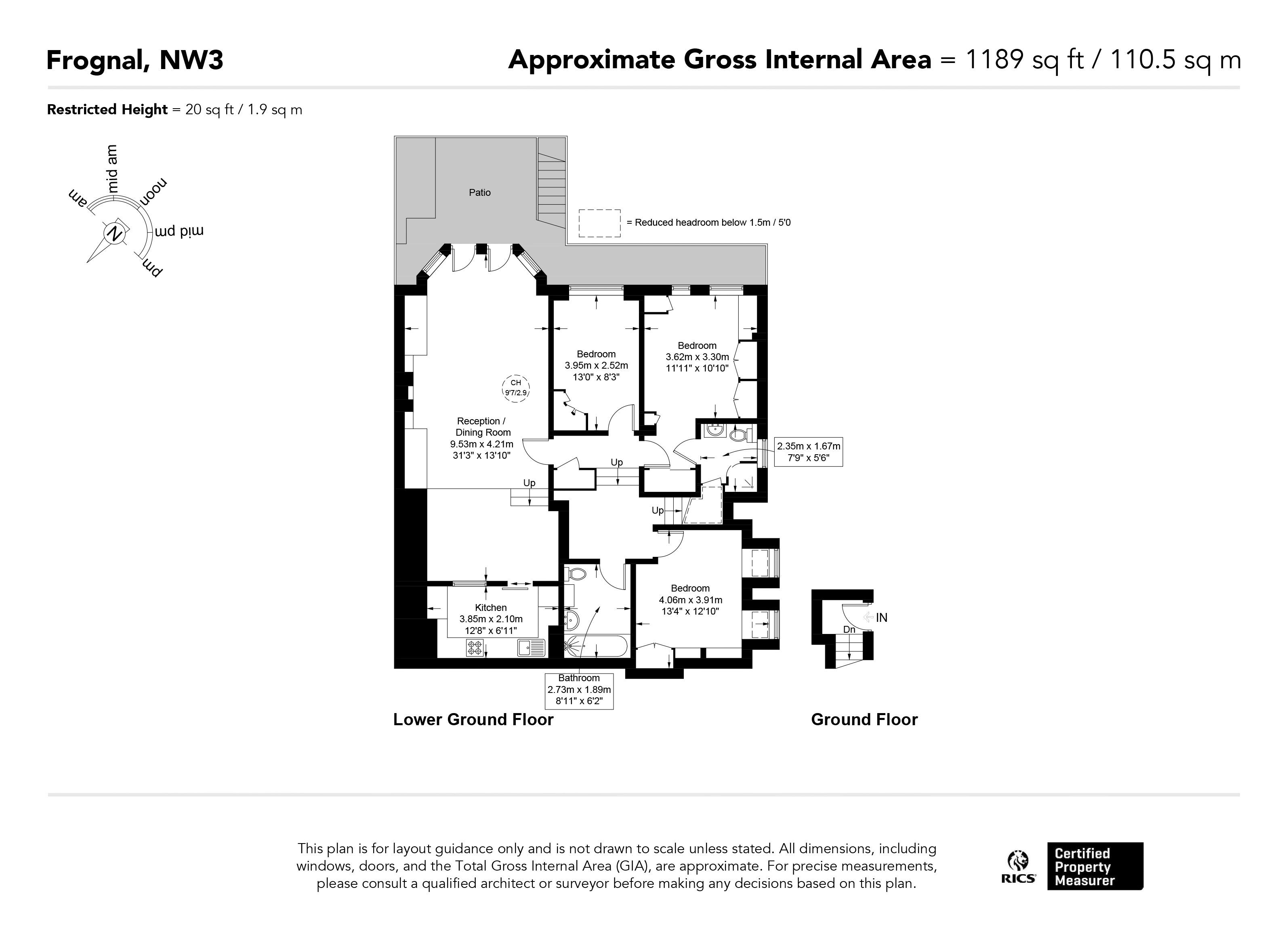 Frognal, Hampstead, London NW3, 3 bedroom flat for sale - 65638185 ...