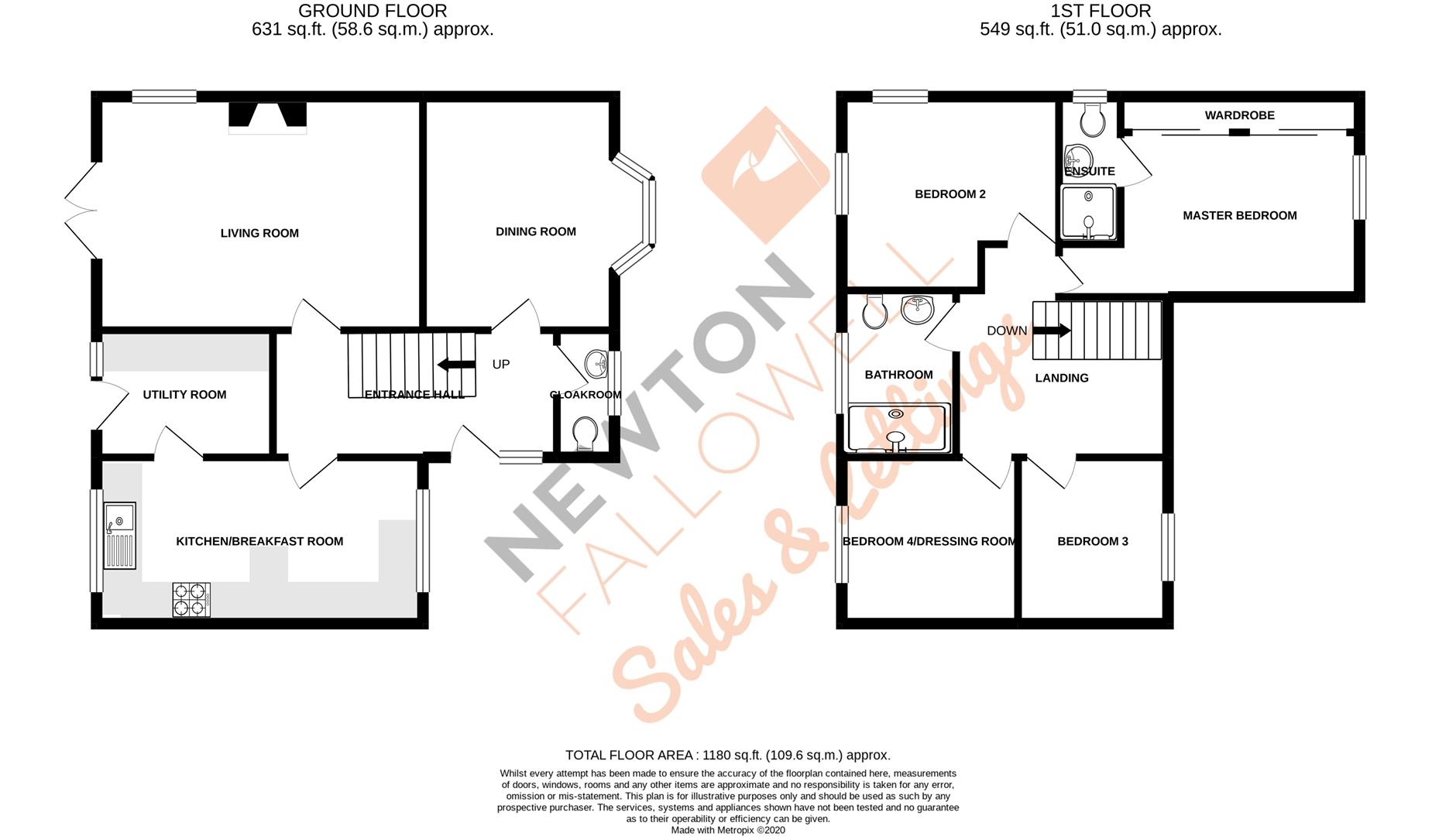 4 bed detached house for sale in Dunlin Road, Essendine, Stamford PE9 ...