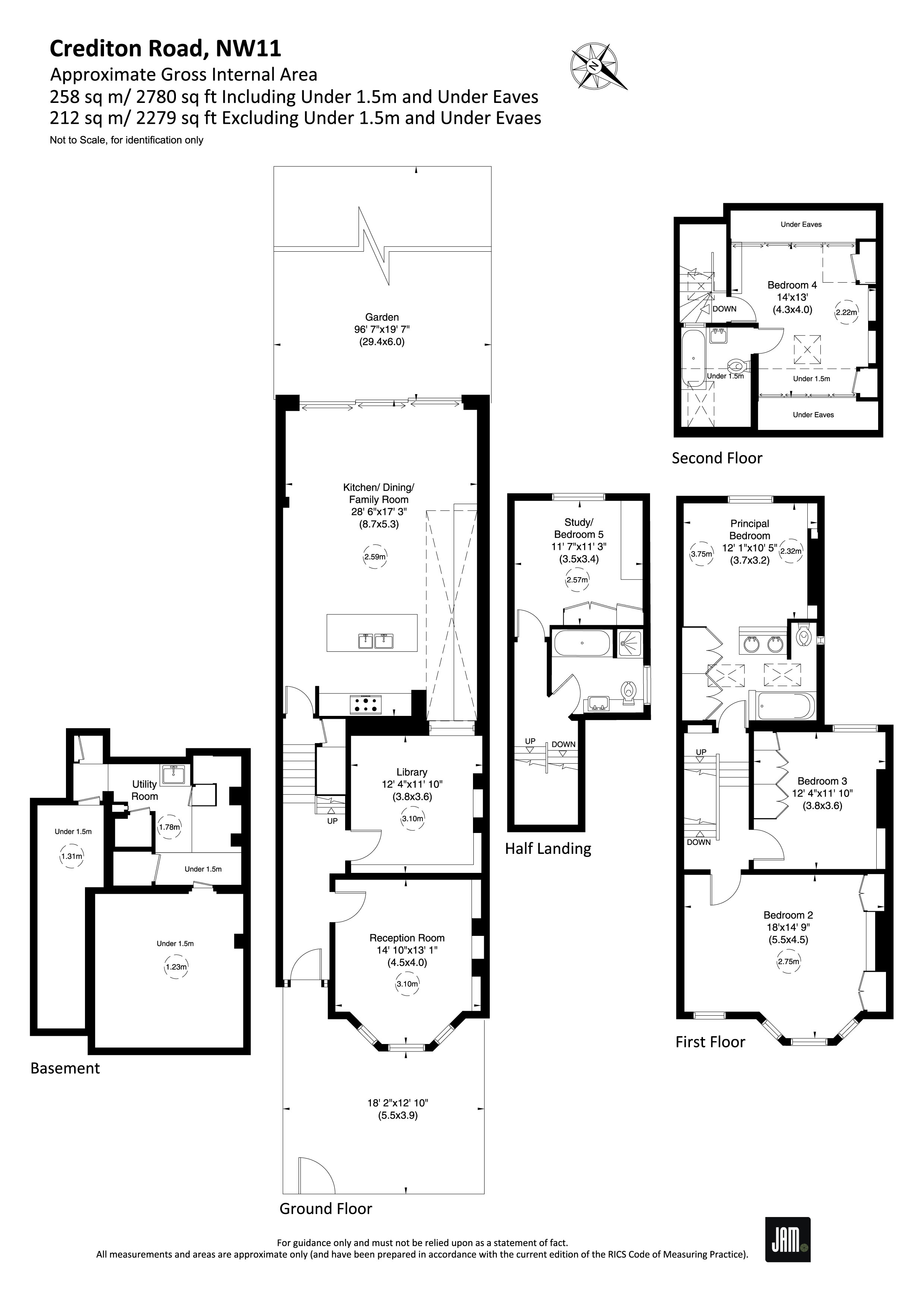 Crediton Road, London NW10, 5 bedroom terraced house for sale ...