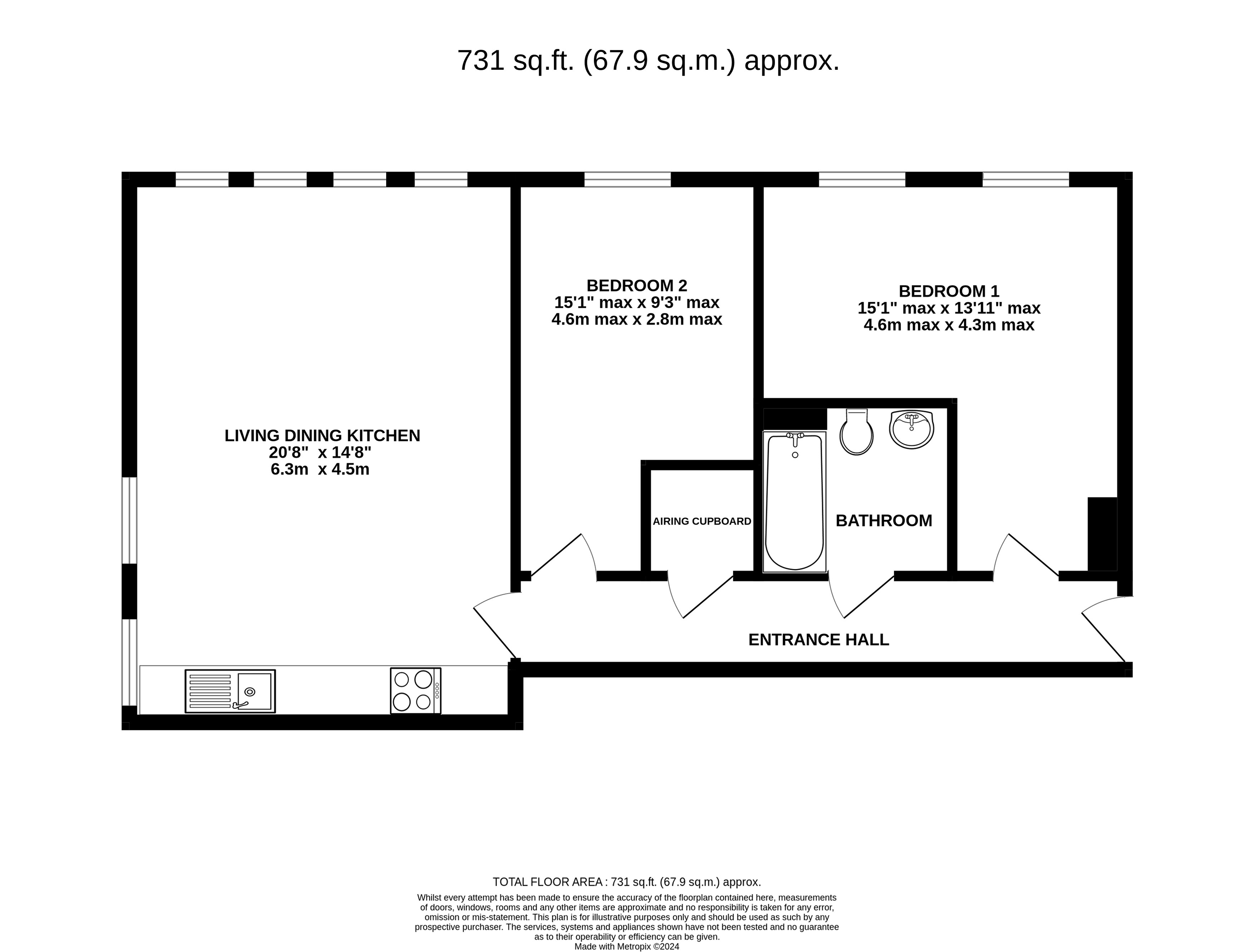 Redding Wood Lane, Steeton, Keighley, West Yorkshire BD20, 2 bedroom ...