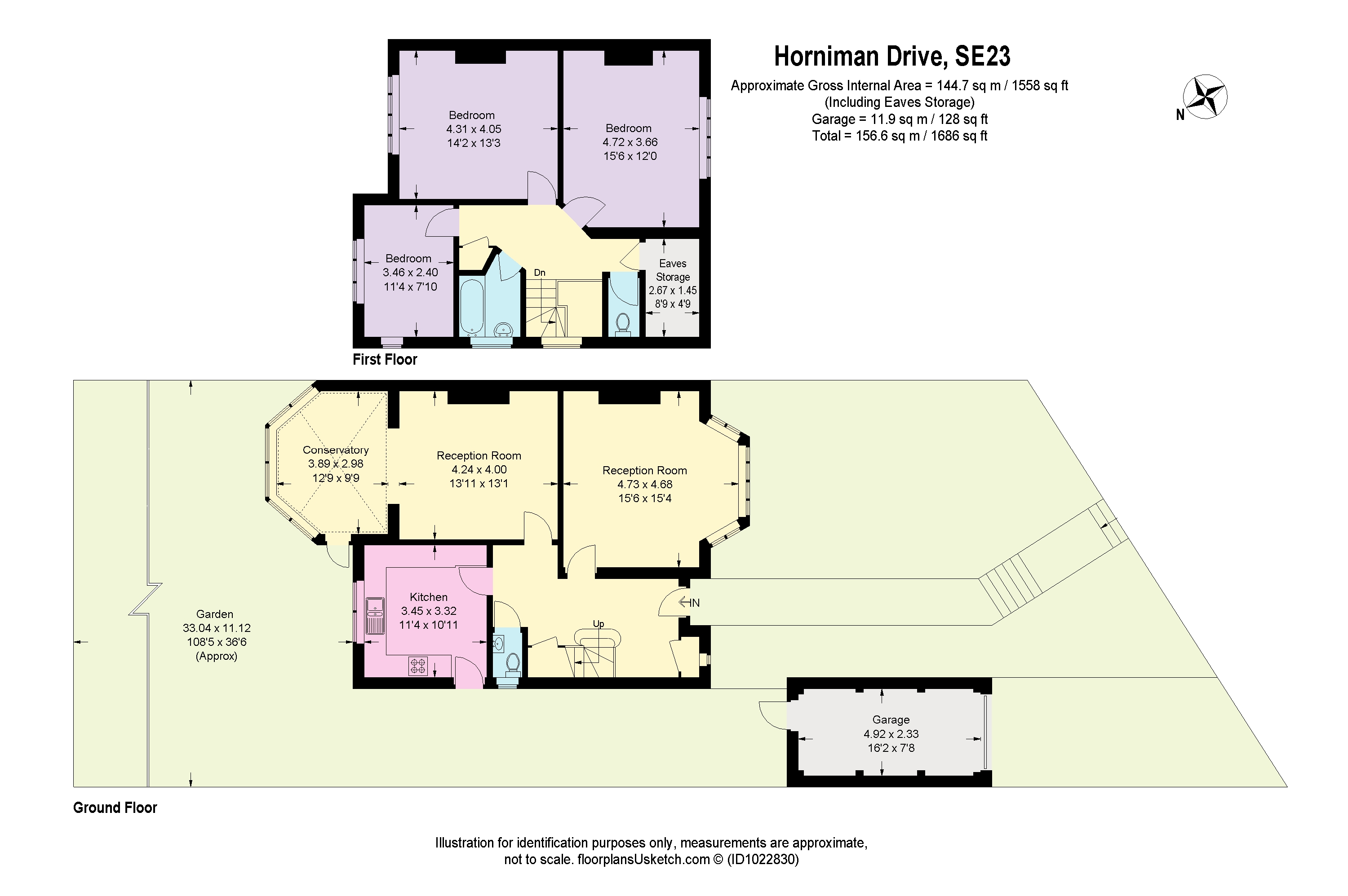 Horniman Drive, Forest Hill, London SE23, 3 bedroom detached house for ...