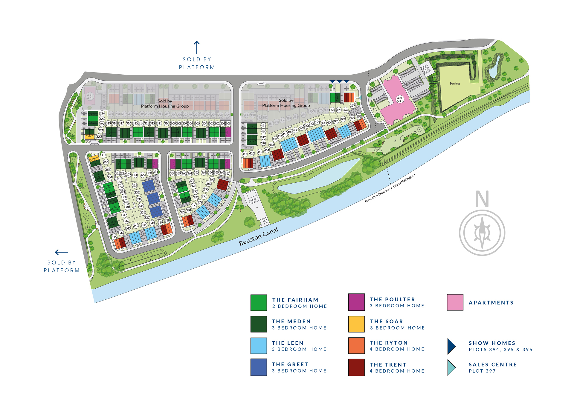 "The Leen" at Thane Road, Beeston NG90, 3 bedroom property for sale ...