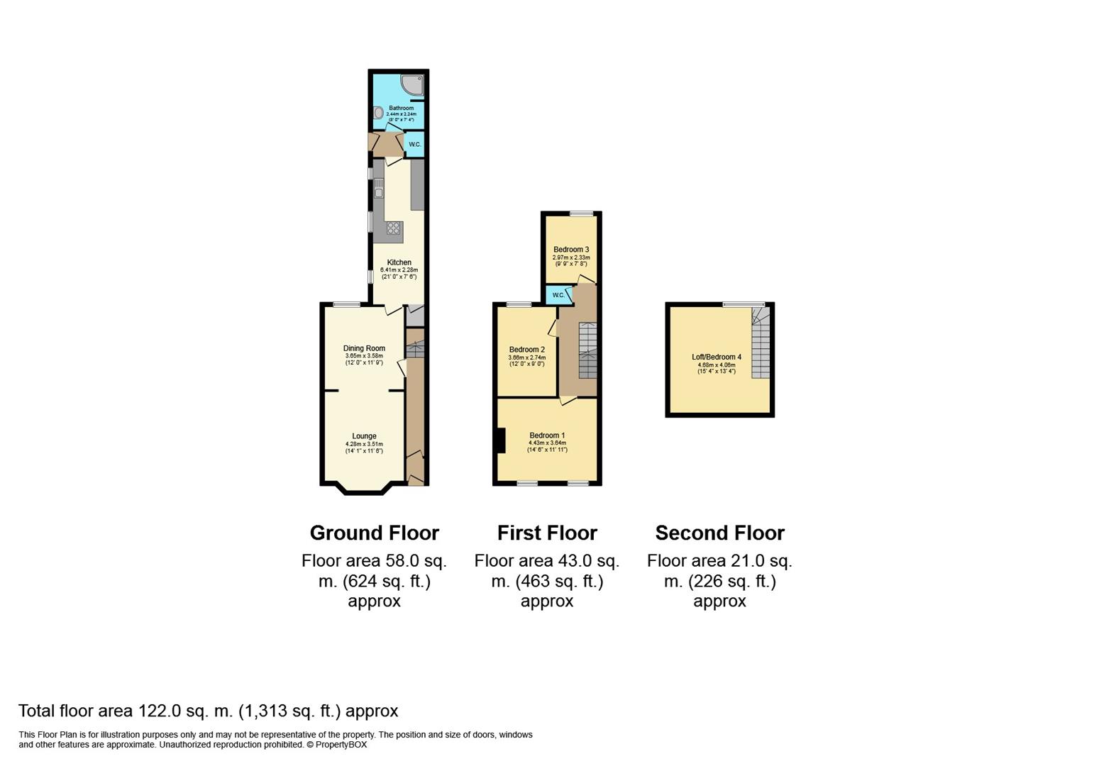 4 Bed Terraced House For Sale In Chalkwell Road Sittingbourne Me10