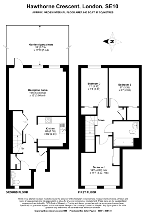 Hawthorne Crescent, London SE10, 3 bedroom maisonette for sale - 60883519 | PrimeLocation