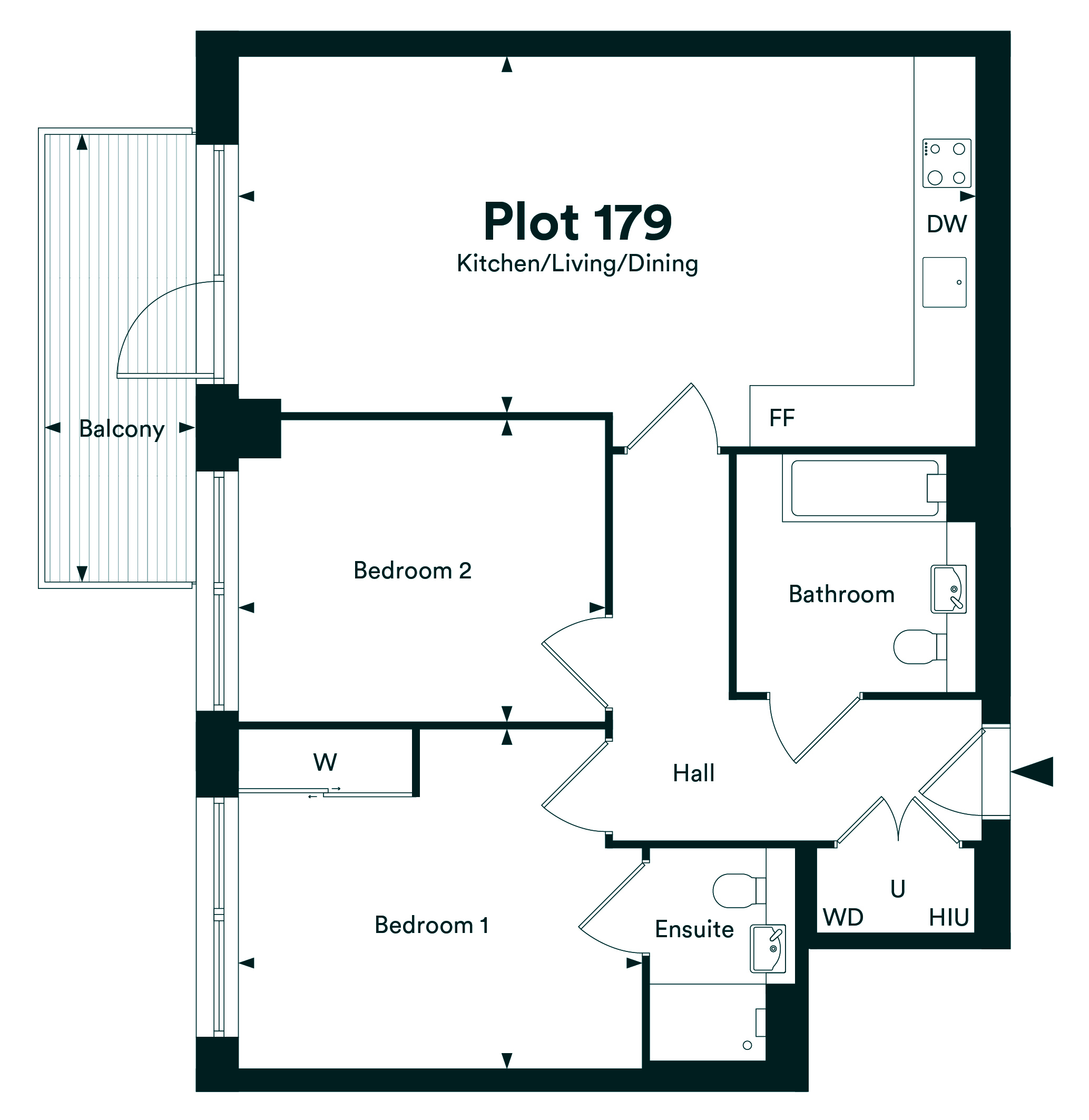 Capital Interchange Way, Brentford TW8, 2 bedroom flat for sale ...