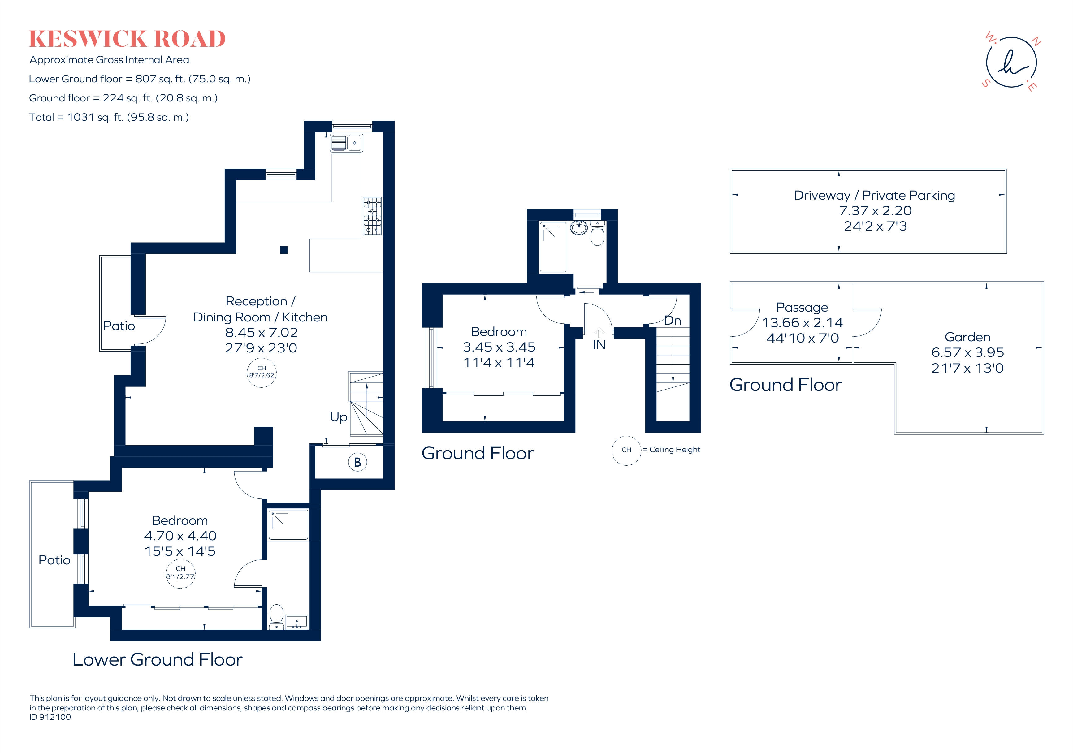 Keswick Road, London SW15, 2 bedroom flat for sale - 62832248 ...