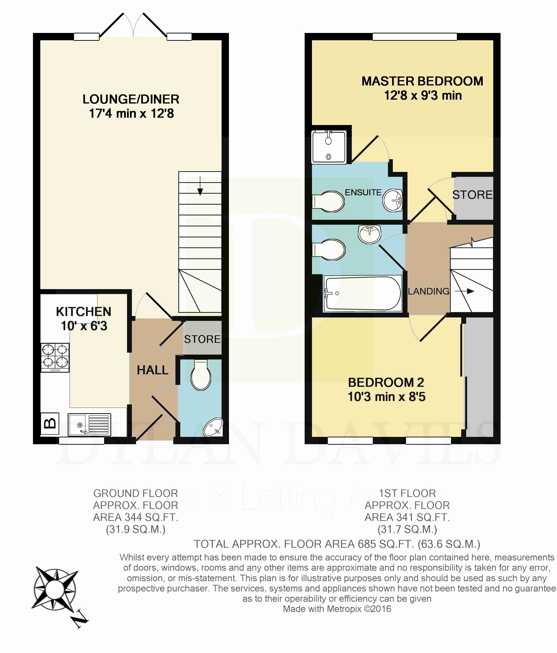Free property report 51 Heol Gruffydd, Rhydyfelin, Pontypridd, CF37 5PJ ...
