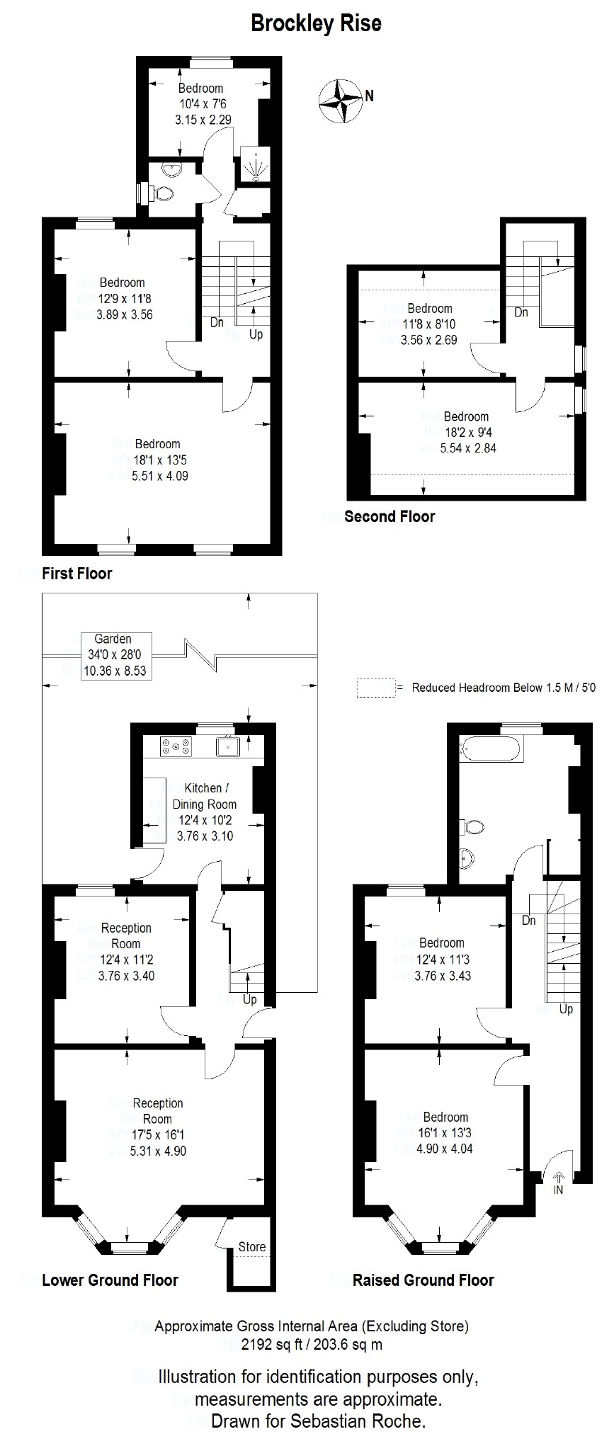 Brockley Rise, London SE23, 7 bedroom terraced house for sale ...