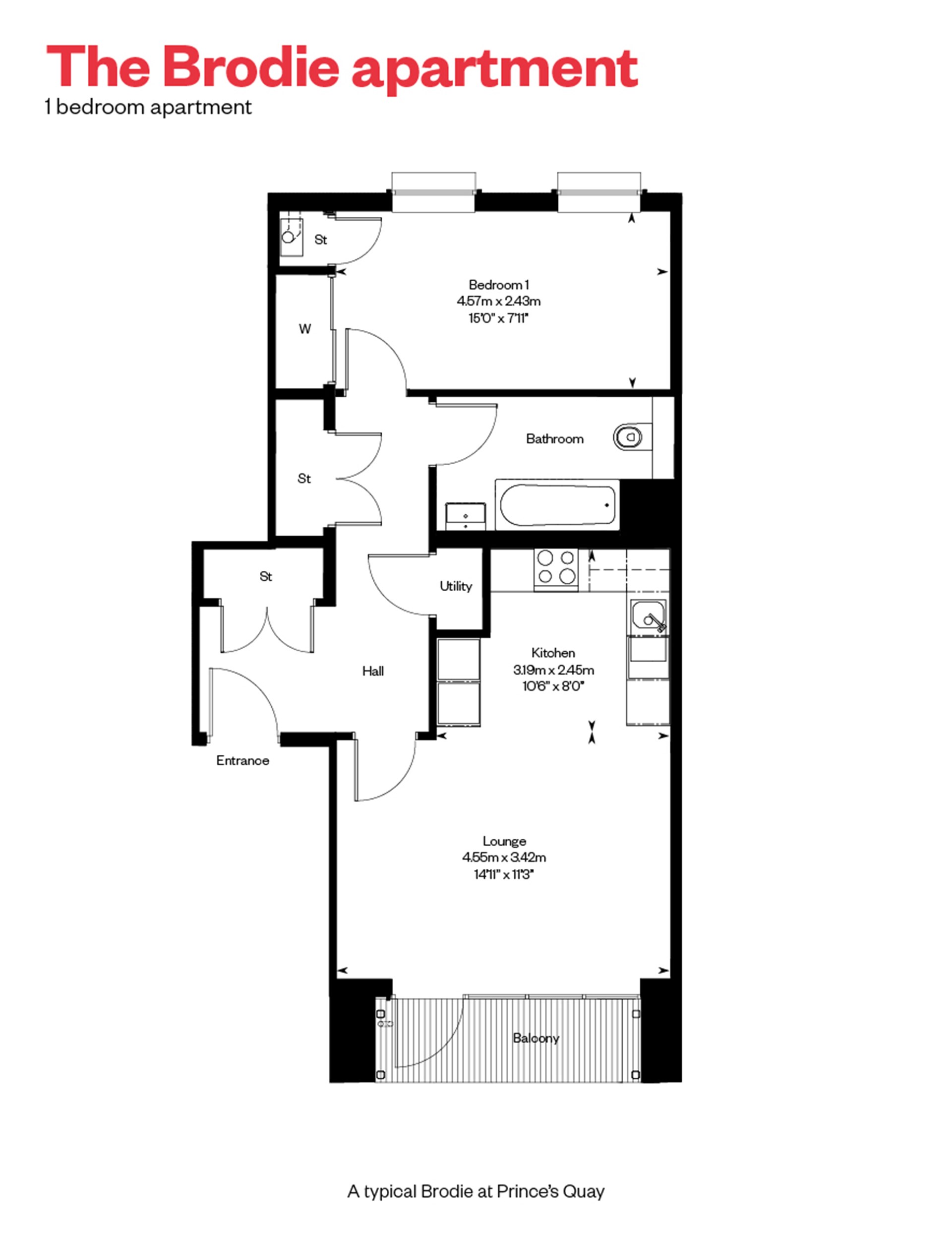 "Brodie" at Maclean Square, Govan, Glasgow G51, 1 bedroom flat for sale ...