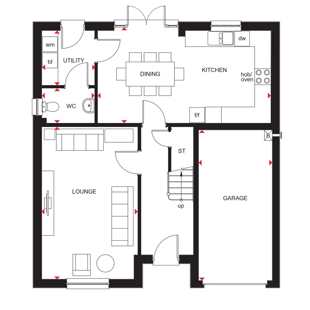 "Cullen" at Eliza Wigham Bow, Edinburgh EH17, 4 bedroom detached house ...