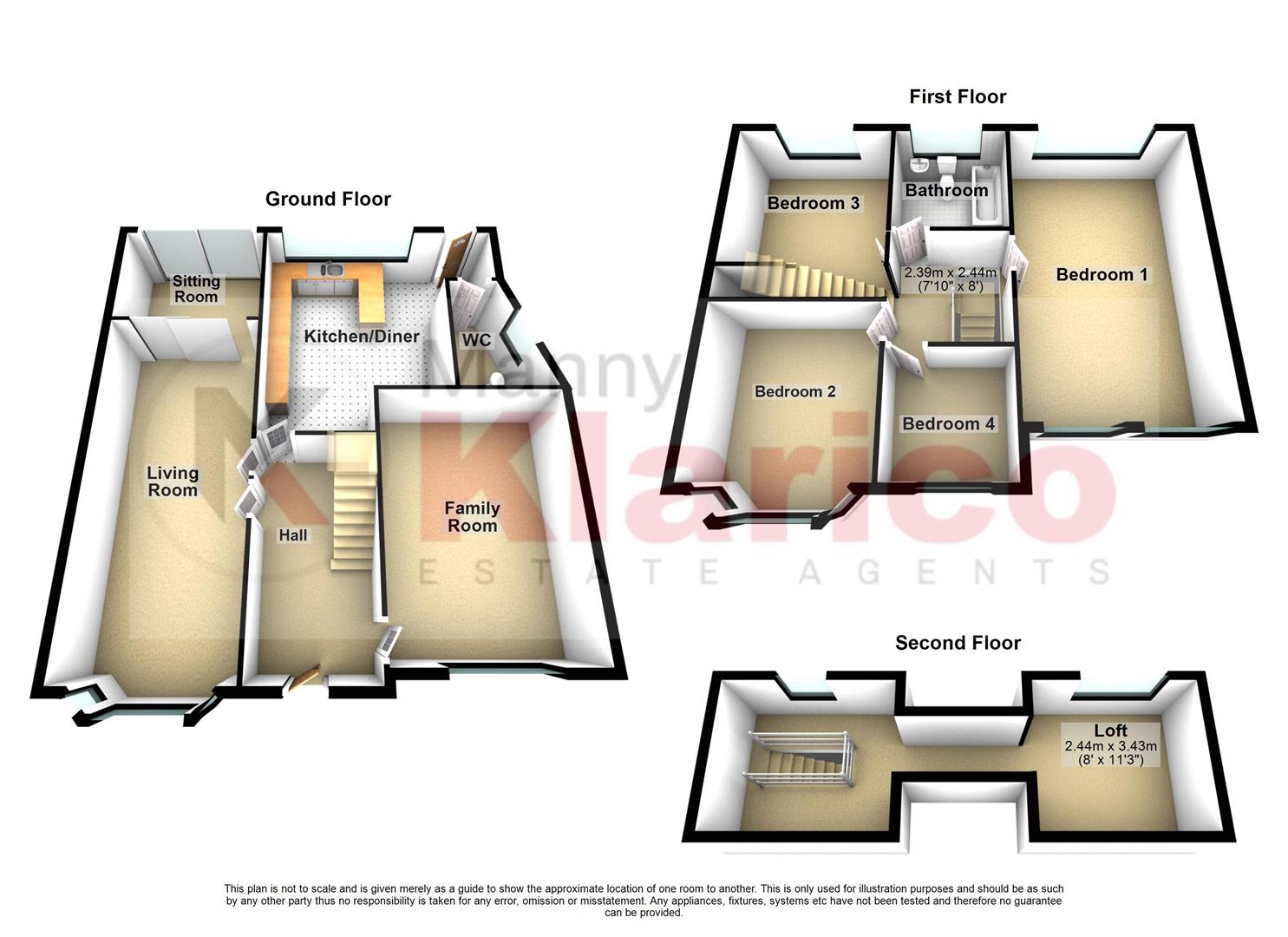 Springfield Road, Moseley, Birmingham B13, 4 bedroom semi-detached ...