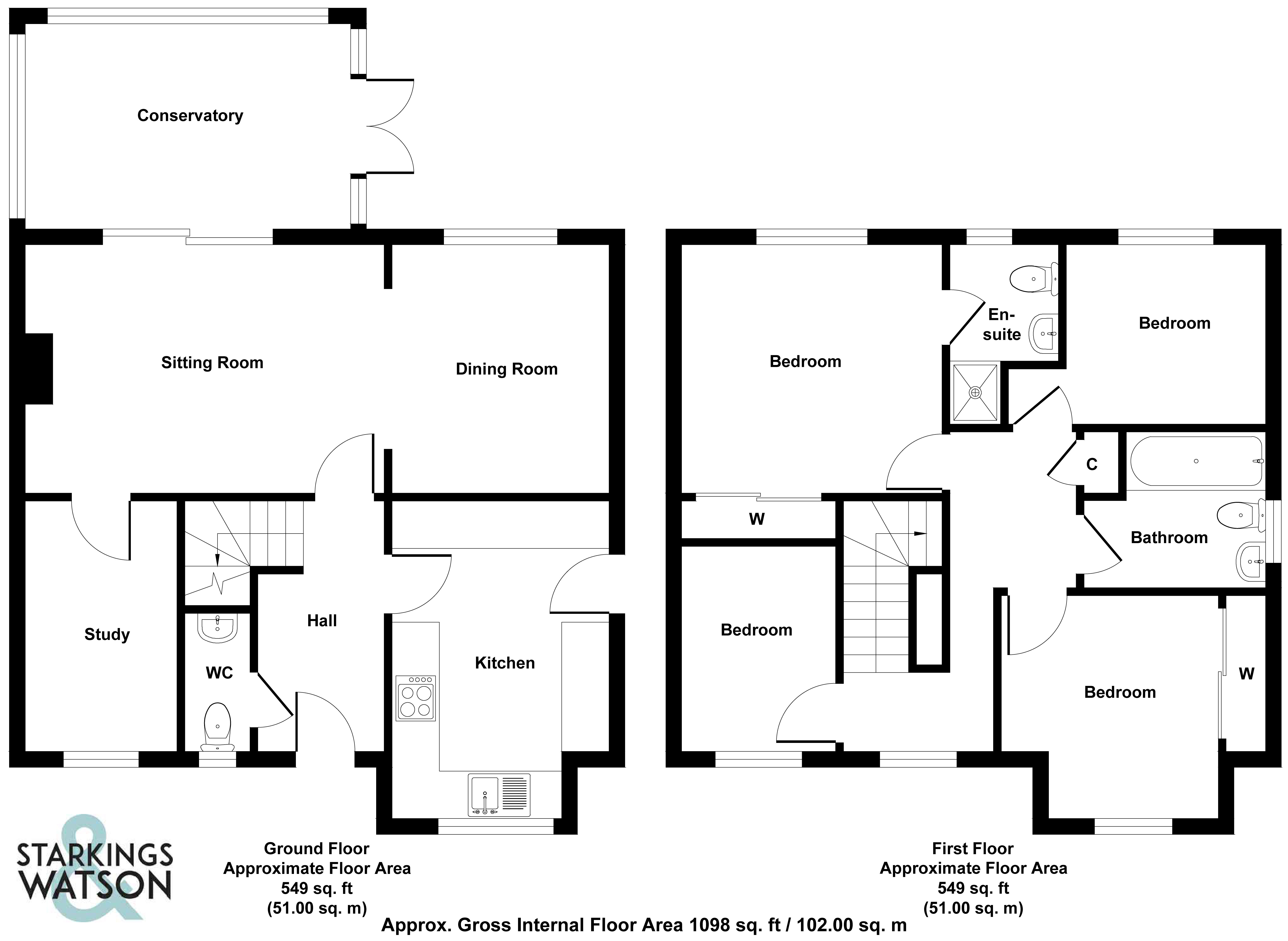 Free property report 12, The Ramblers, Poringland, Norwich, NR14 7QN ...