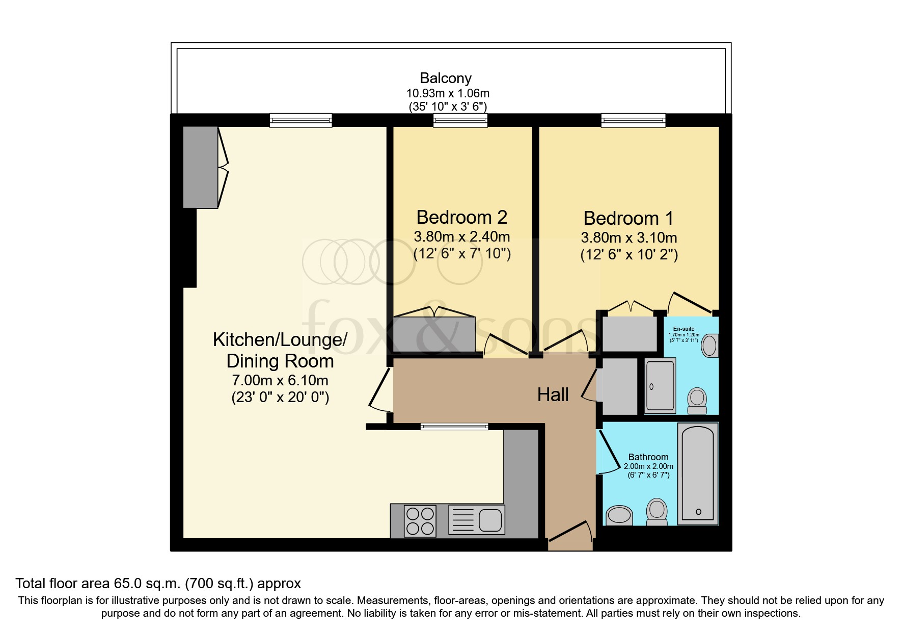 Marine Parade, Brighton BN2, 2 bedroom flat for sale - 62415608 | PrimeLocation