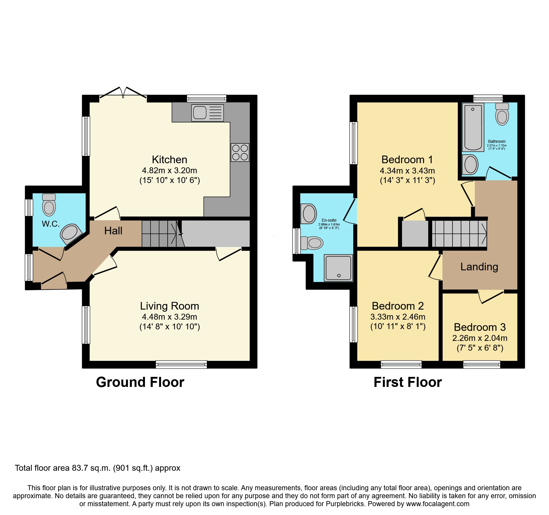 Baird Drive, Shotts ML7, 3 bedroom end terrace house for sale ...