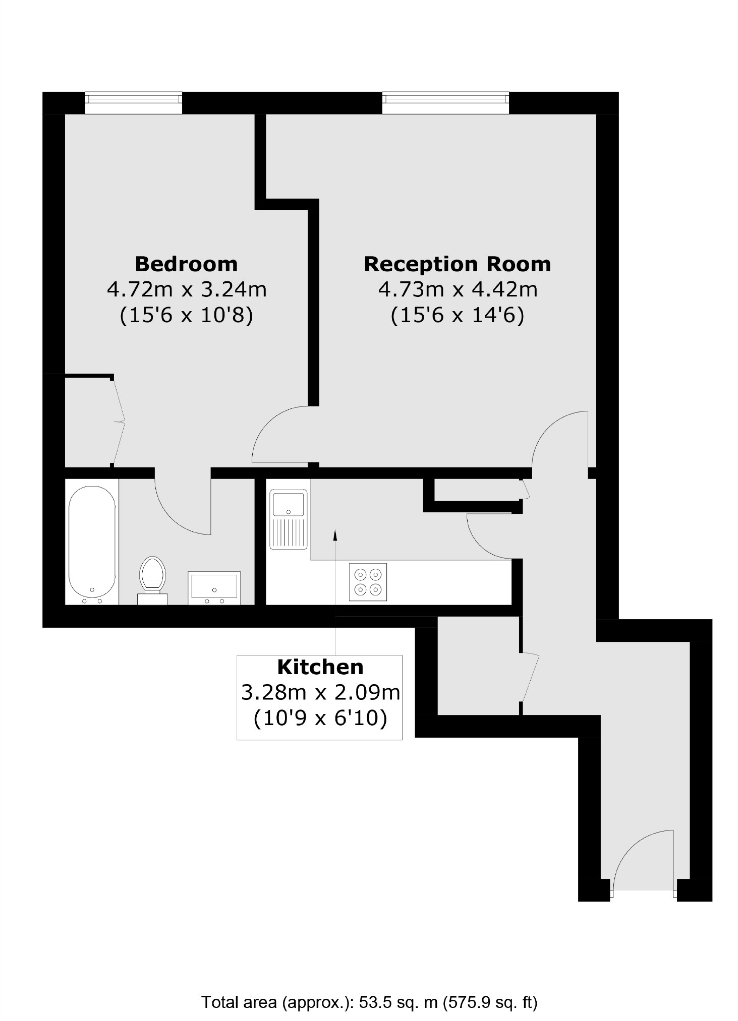 Russell Square, London WC1B, 1 bedroom flat to rent - 68230659 ...