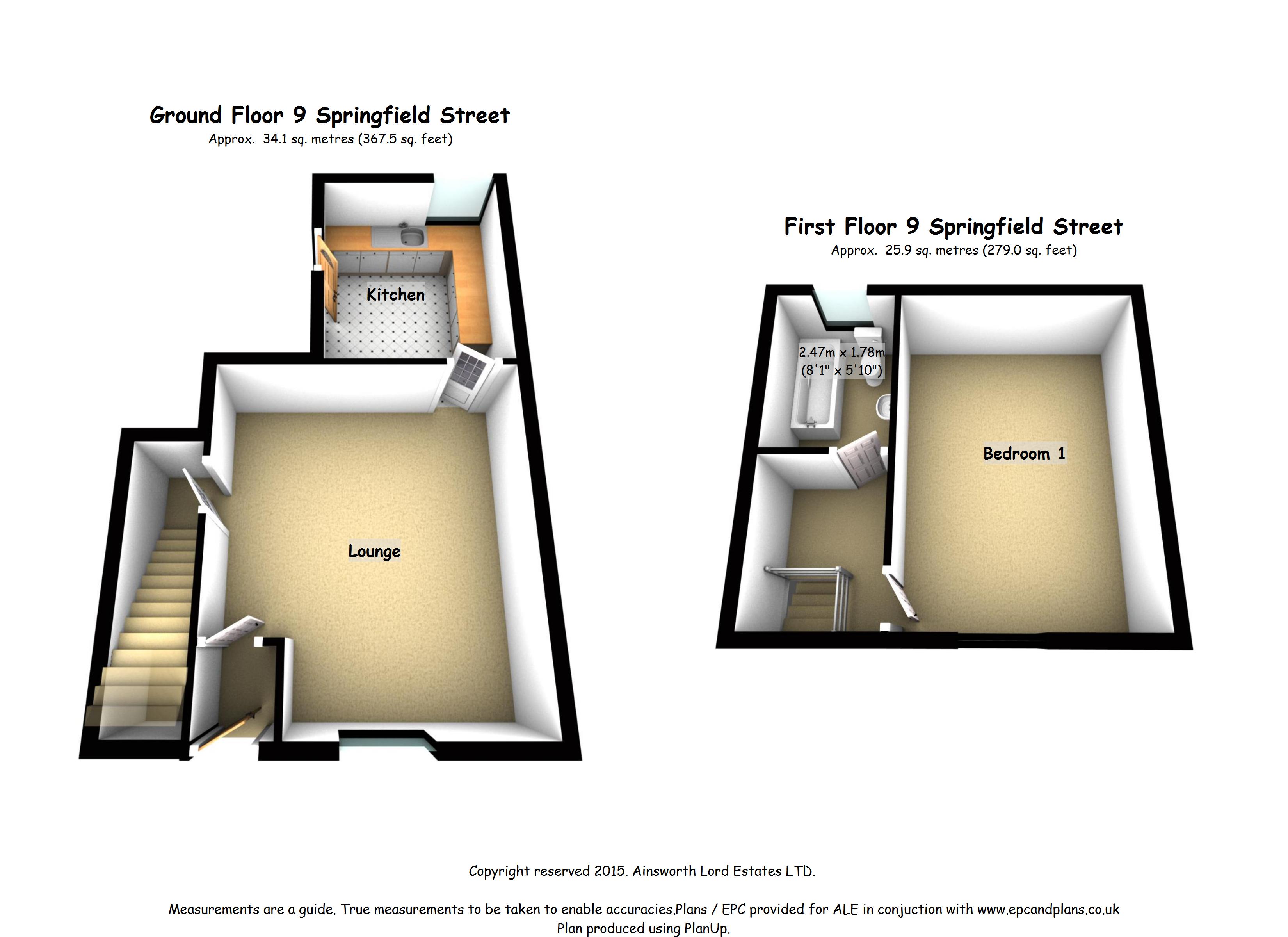 1 bed cottage to rent in Springfield Street, Witton, Blackburn BB2 - Zoopla