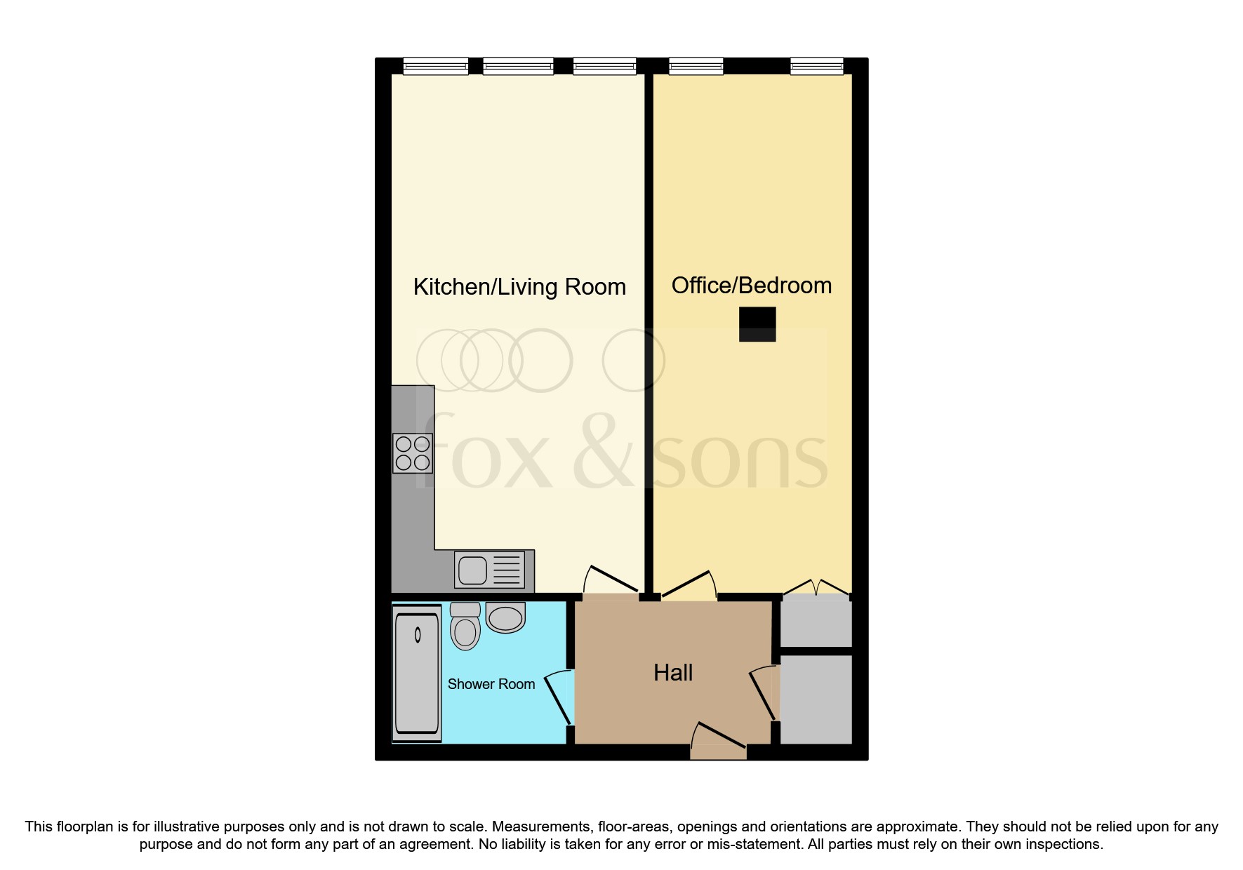 Hulbert Road, Waterlooville PO7, 1 bedroom flat for sale - 66294098 ...
